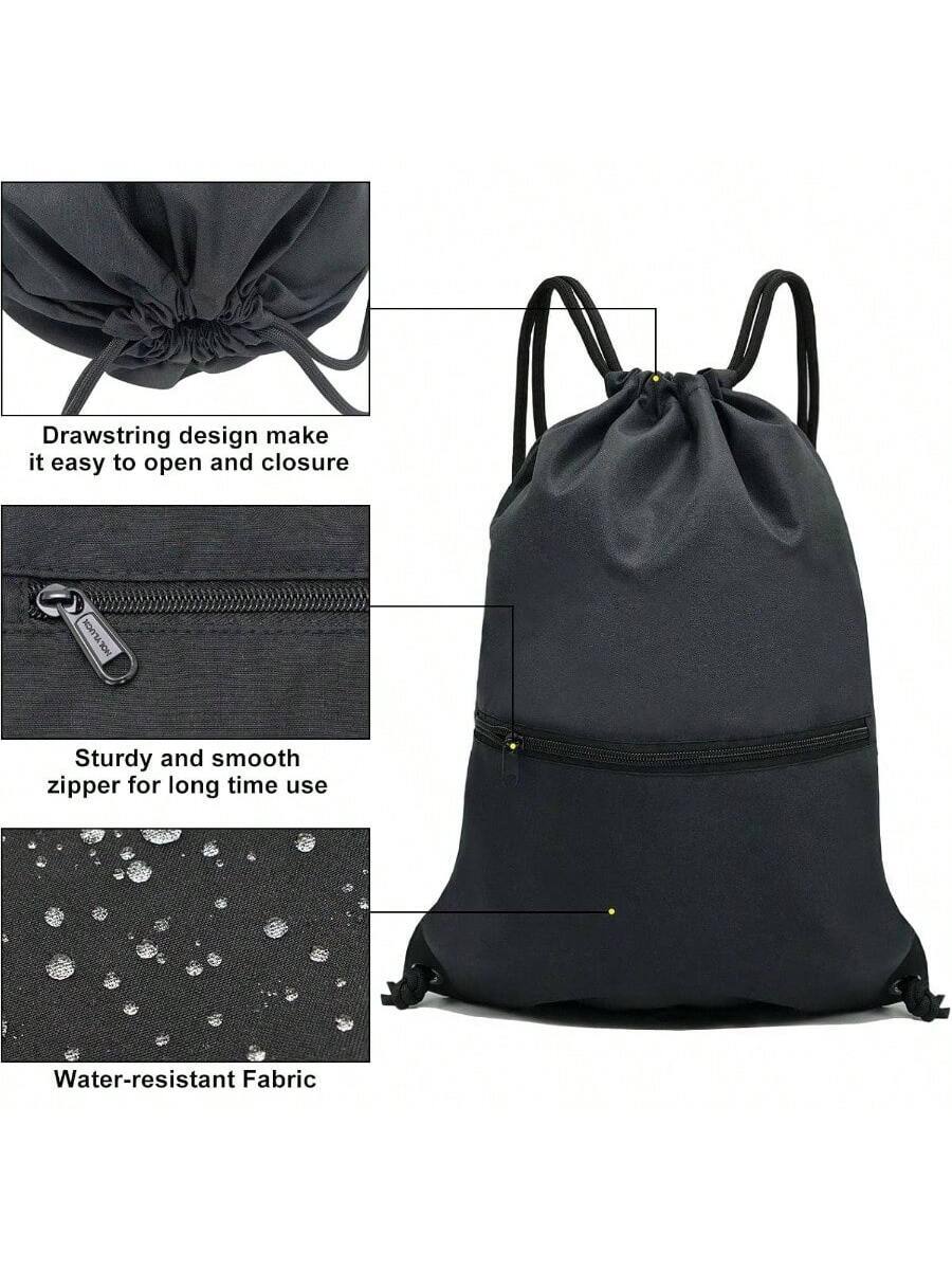 Live At Space Drawstring Backpack Bag Sport Gym Sackpack End ...