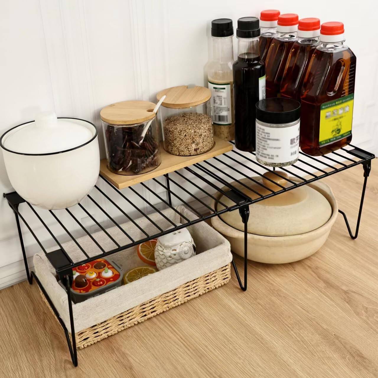 Dazzling Pops Piece Set freezer organizer,Stackable Cabinet Organizer ...