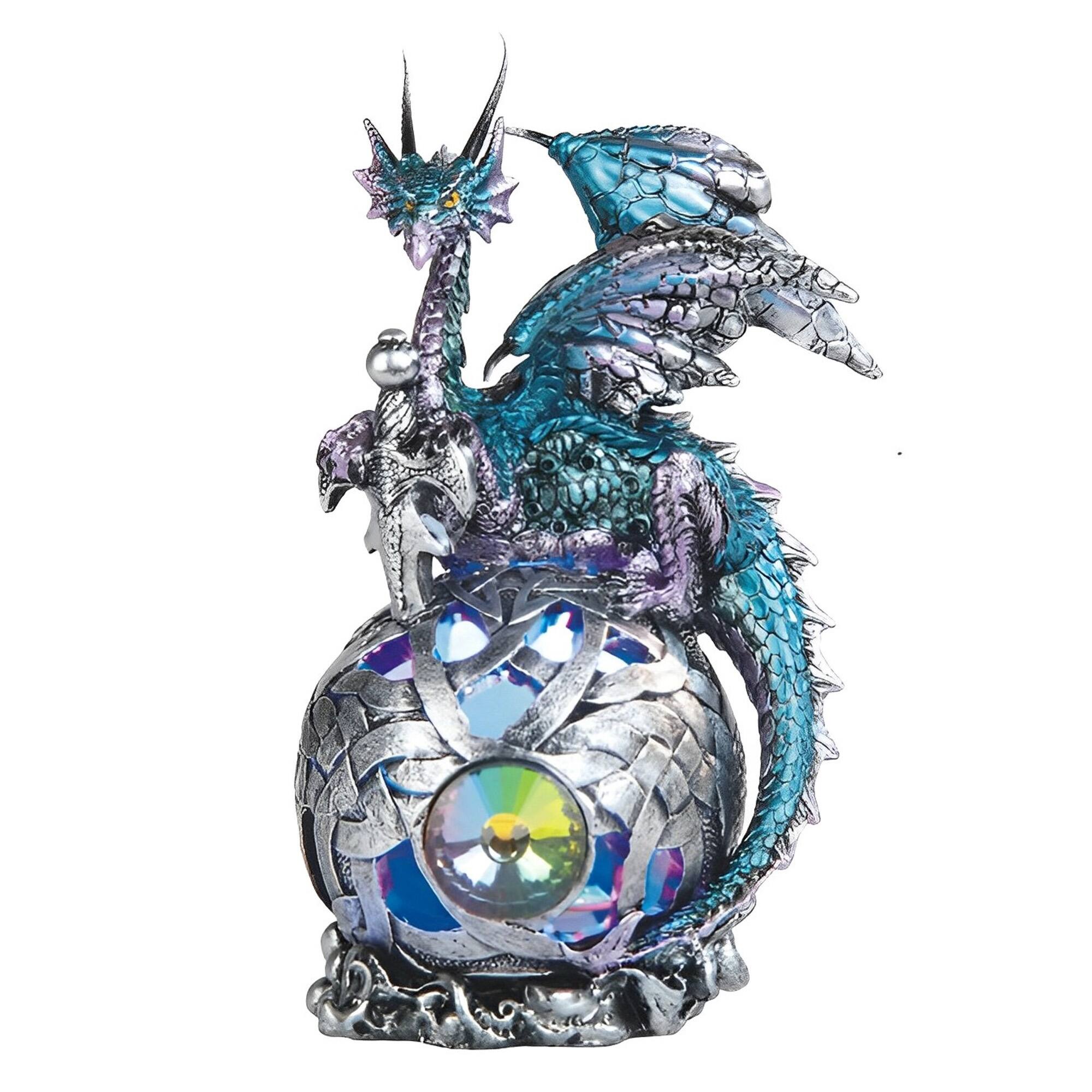 FC Design 6"H Dragon On Light Up LED Orb Figurine Statue s Office ...