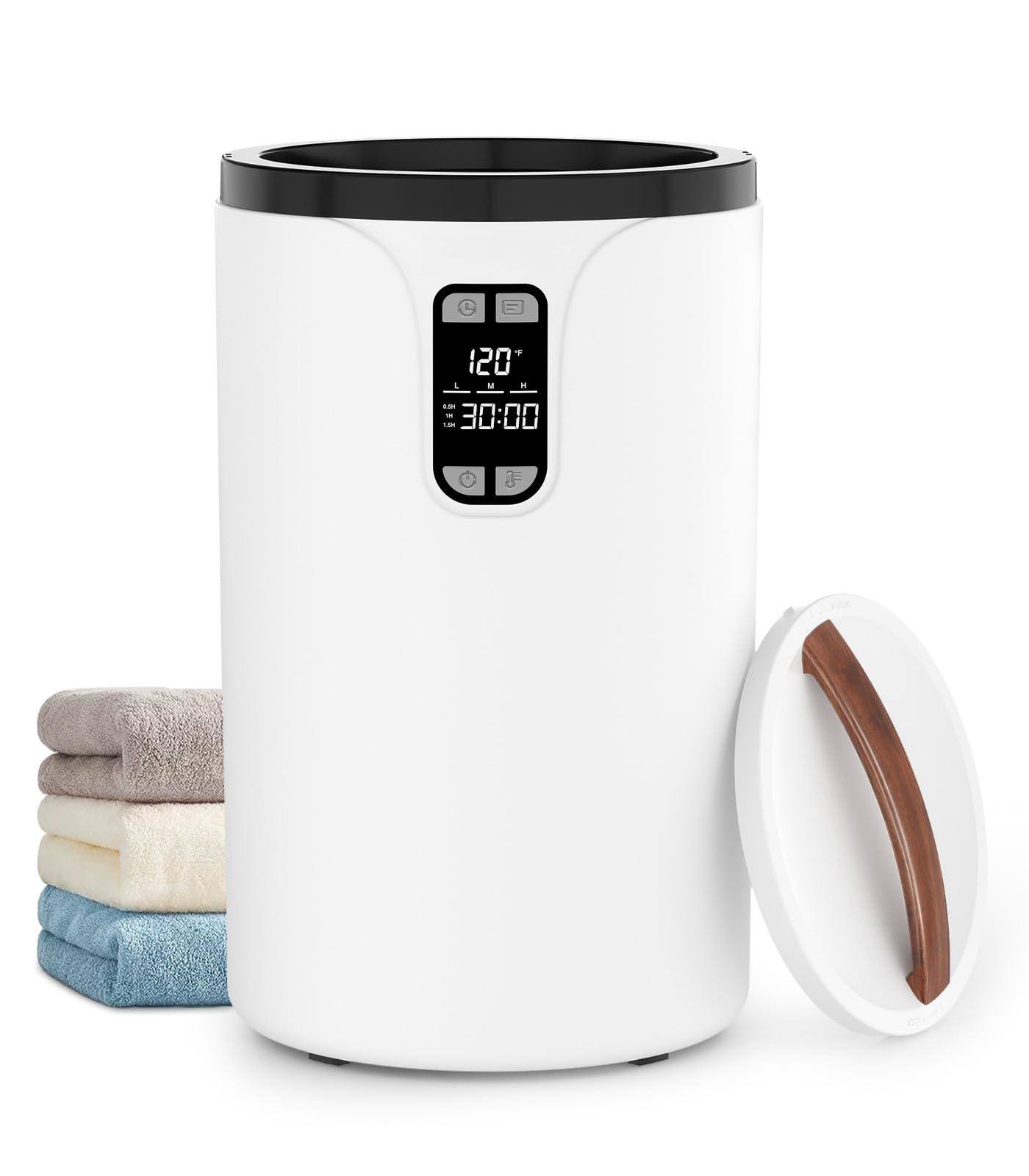 JETRANSPORT Towel Warmer 20l Hot Warmers For Bathroom With 24h Timer ...