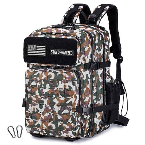 Pacoar Cade Backpack For Man 50l Waterproof Army Pack Rucksack Hiking ...