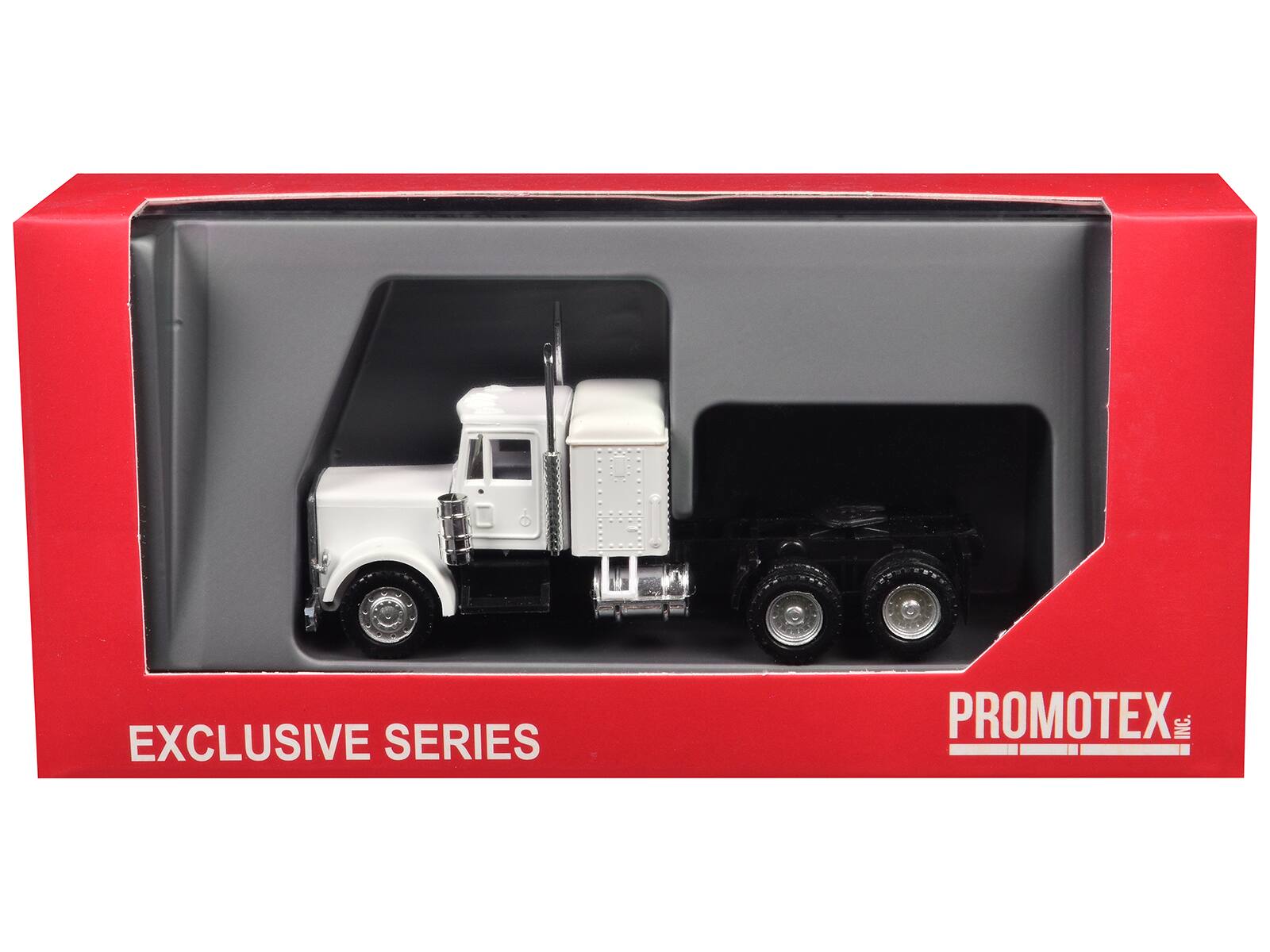 Peterbilt Sleeper Cab 1/87 (HO) Plastic Model Car by Promotex White ...