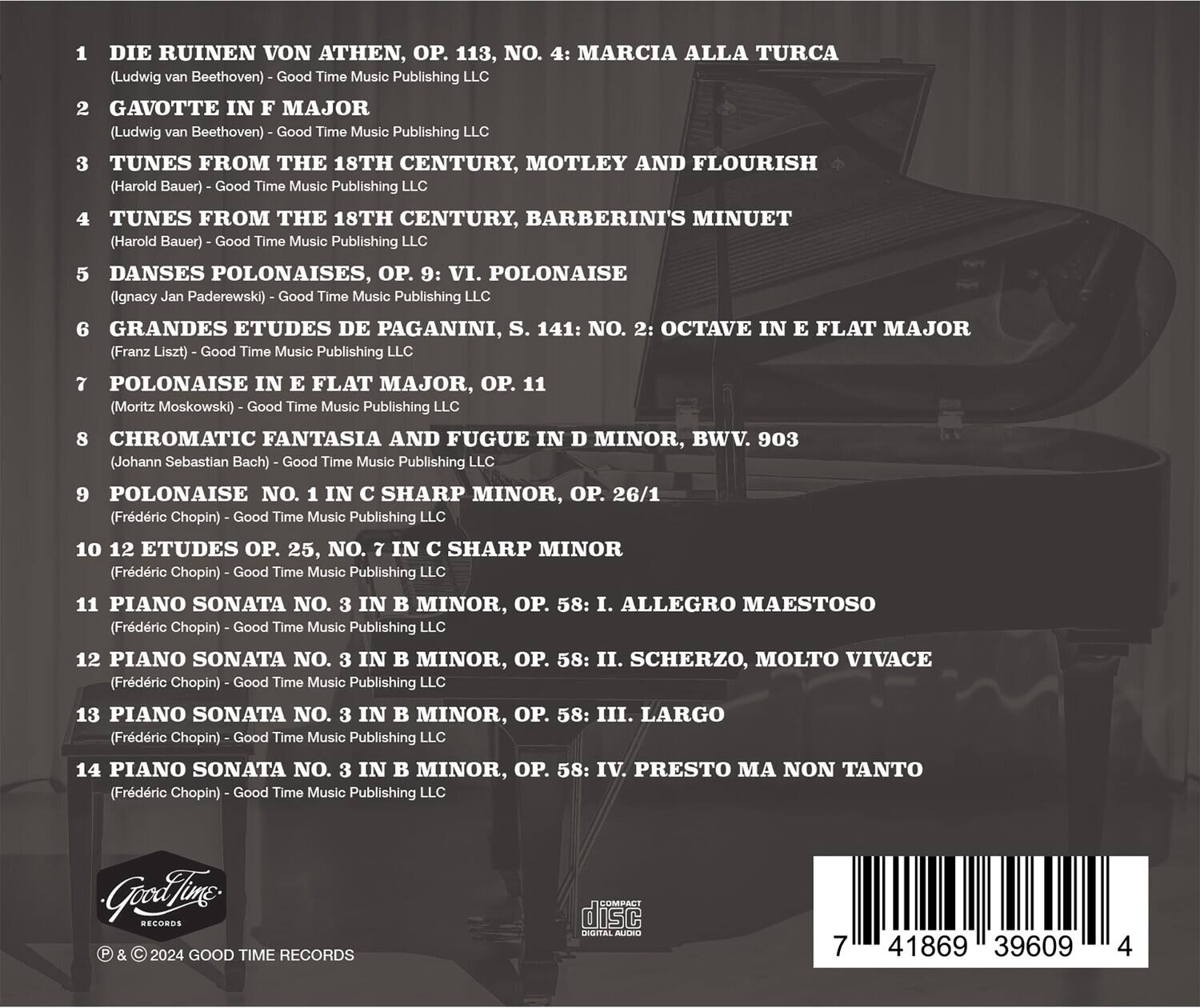 Harold Bauer The Condon Collection: Masters of The Piano Roll COMPACT ...