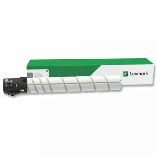 Lexmark Original Laser Toner Cartridge 1 Each Laser 1 Each Cyan 76C00C0 ...