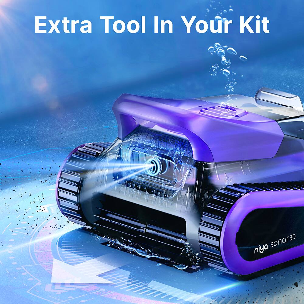 Niya Sonar 30 Cordless Robotic Pool Vacuum Cleaner from the Creators of ...