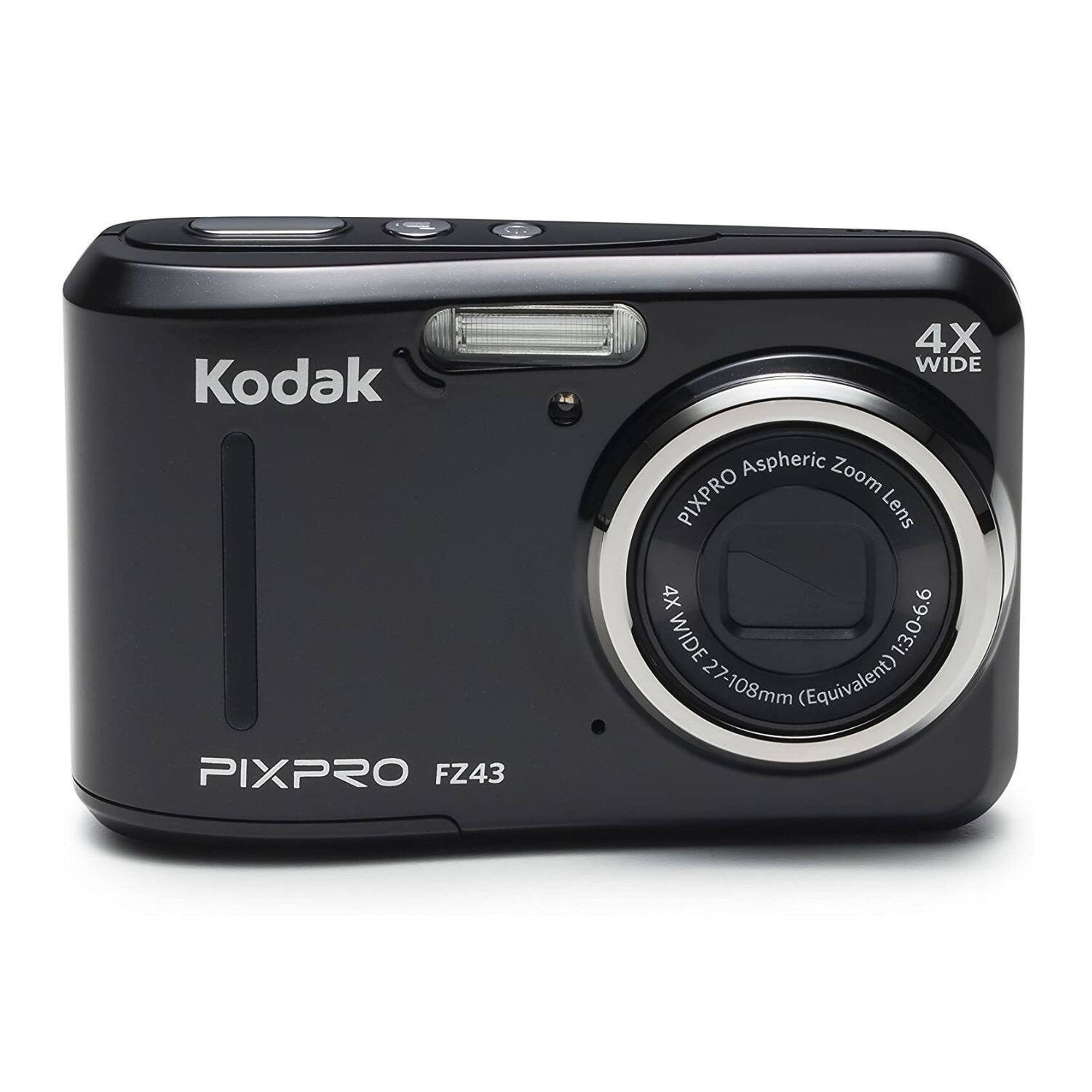 Kodak PIXPRO FZ43 Friendly Zoom Digital Camera Bundle Black FZ43BK-KT1 - Best Buy