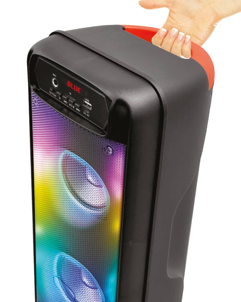 TopTech KL 40 Rumble Tower Bluetooth Speaker, Flame Effects, 2x4" Woofer Black KL-40 - Best Buy