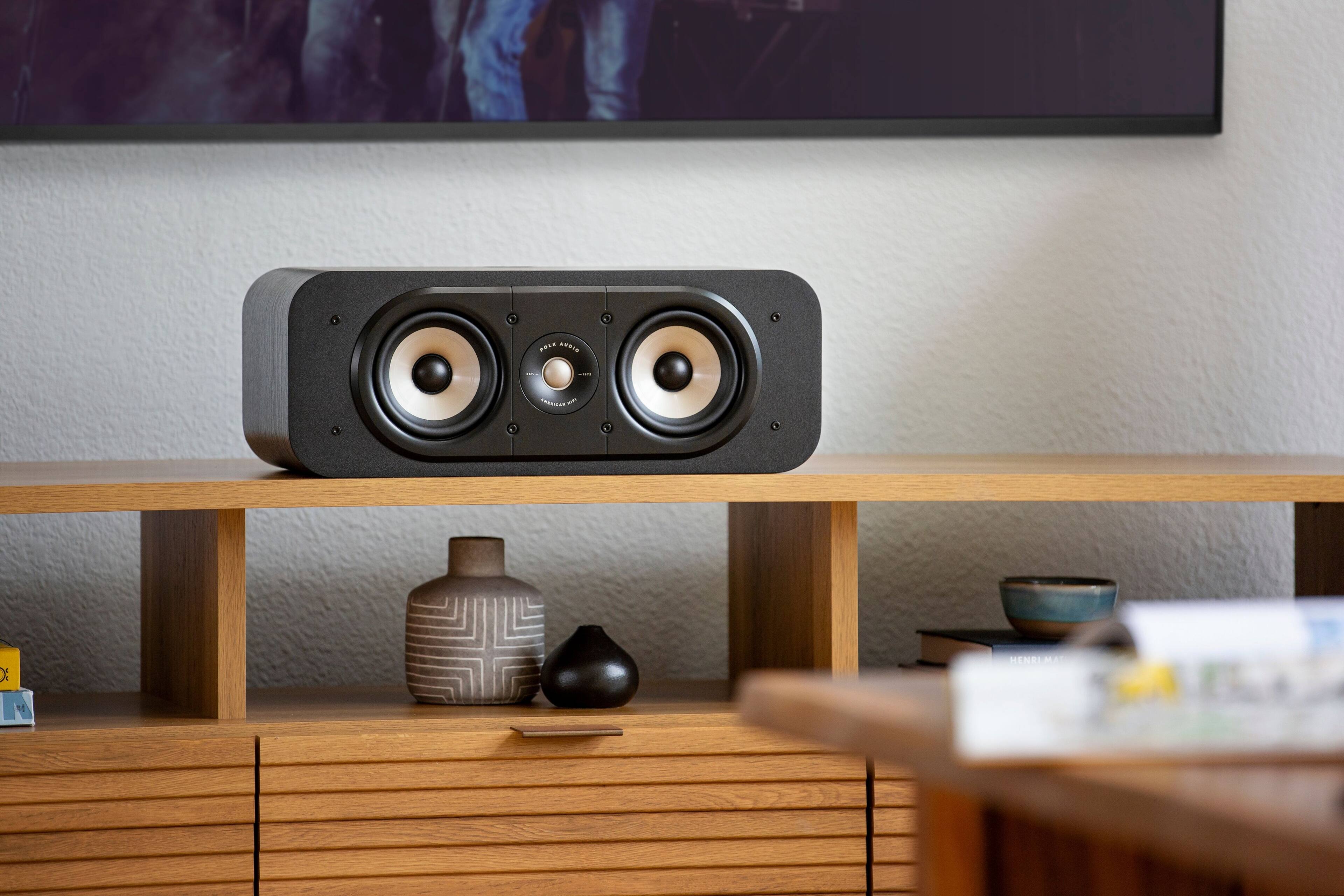 Polk Audio Signature Elite ES30 Hi Res Center Channel Speaker Stunning ...