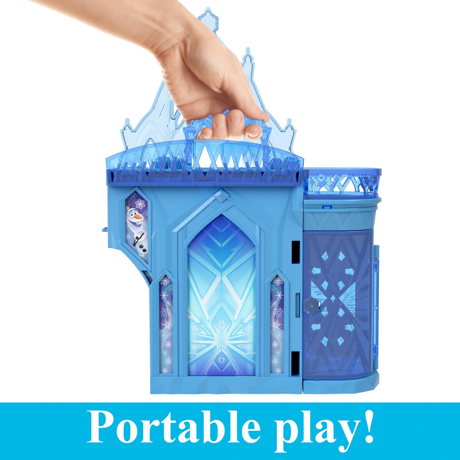 Mattel Disney Frozen Storytime Stackers: Elsa's Ice Palace Collectibles ...