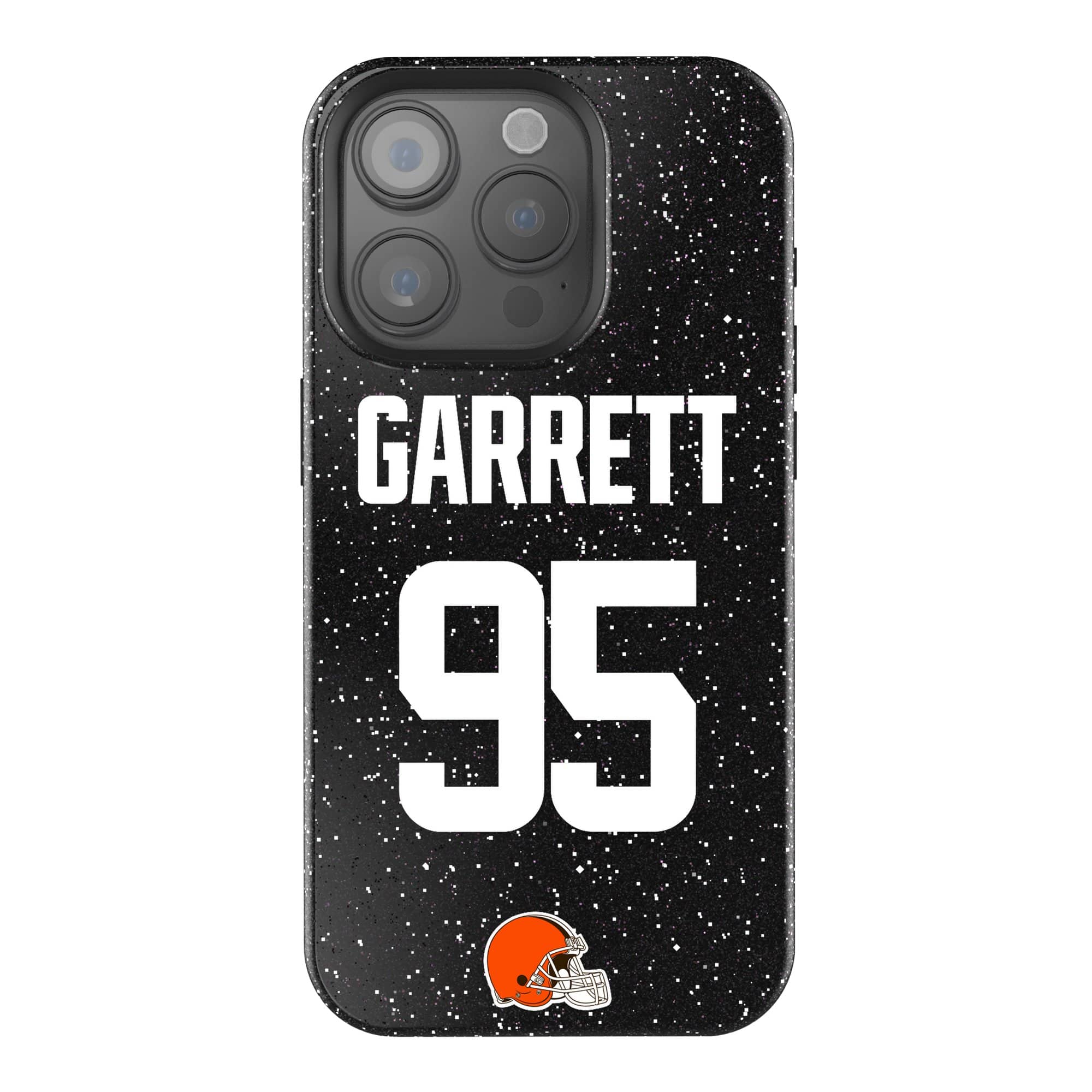 Keyscaper - NFL - Myles Garrett Cleveland Browns Bling iPhone - 15 Plus - Black 202346091 - buy ...