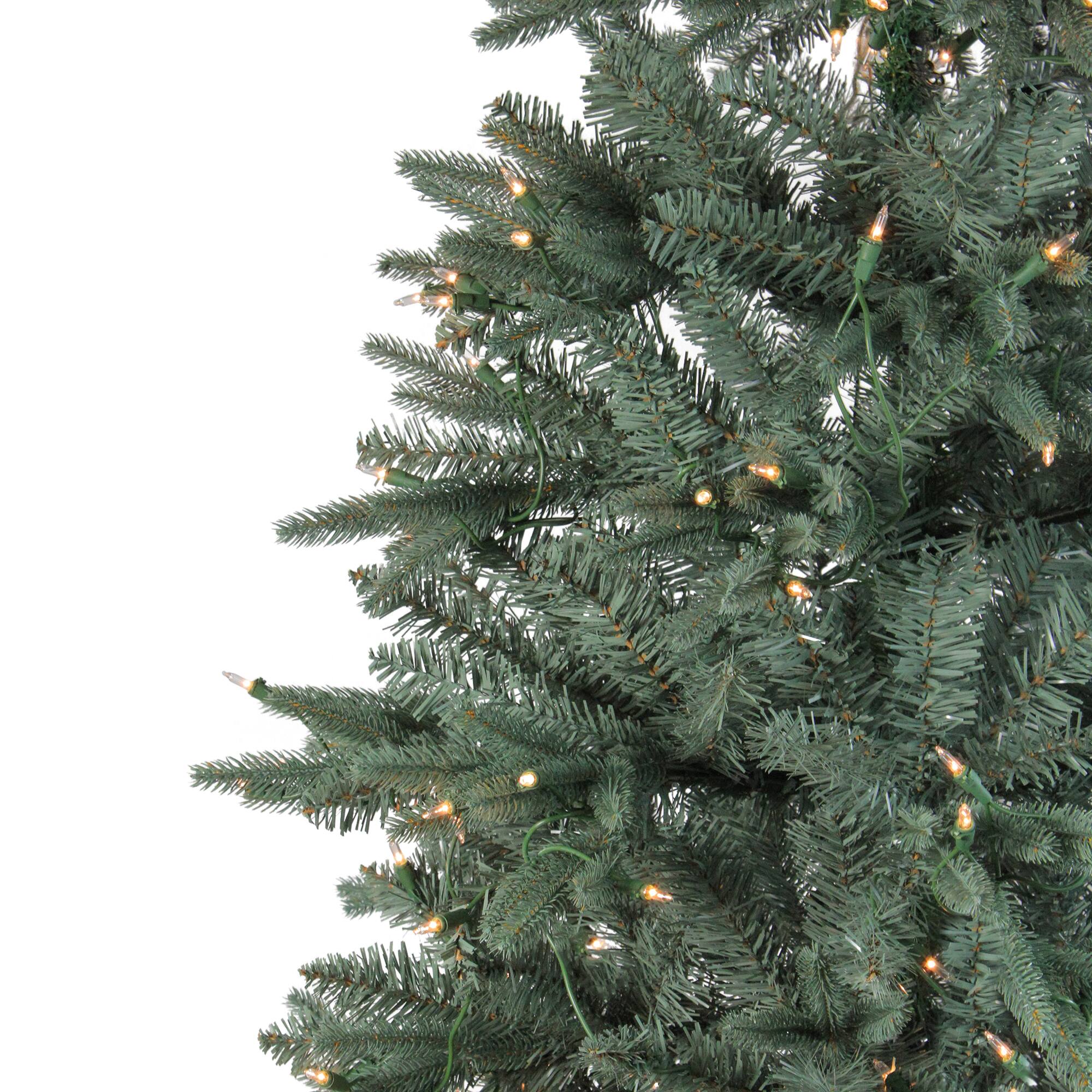 Northlight Real Touch™️ Pre Lit Slim Washington Frasier Fir Artificial ...