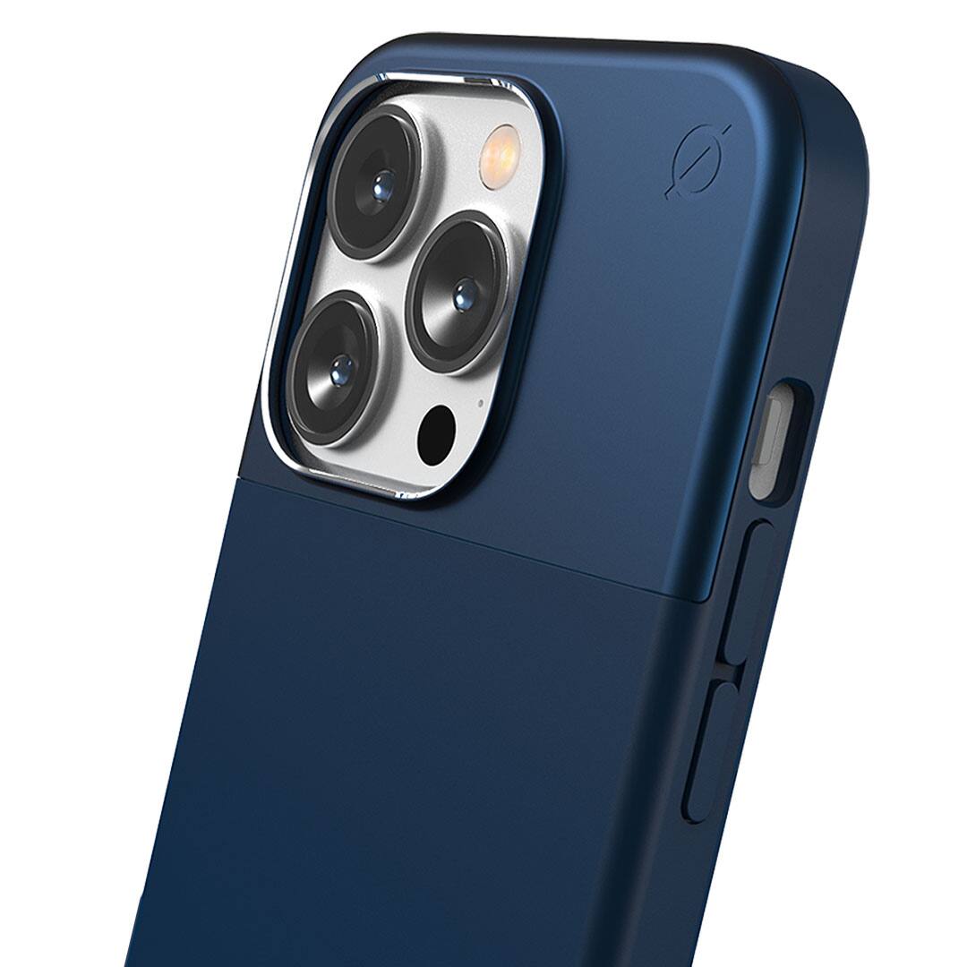 Best Buy: Atom Studios Split Silicone Phone Case with Magsafe for Apple iPhone 14 Pro Ink Blue ...