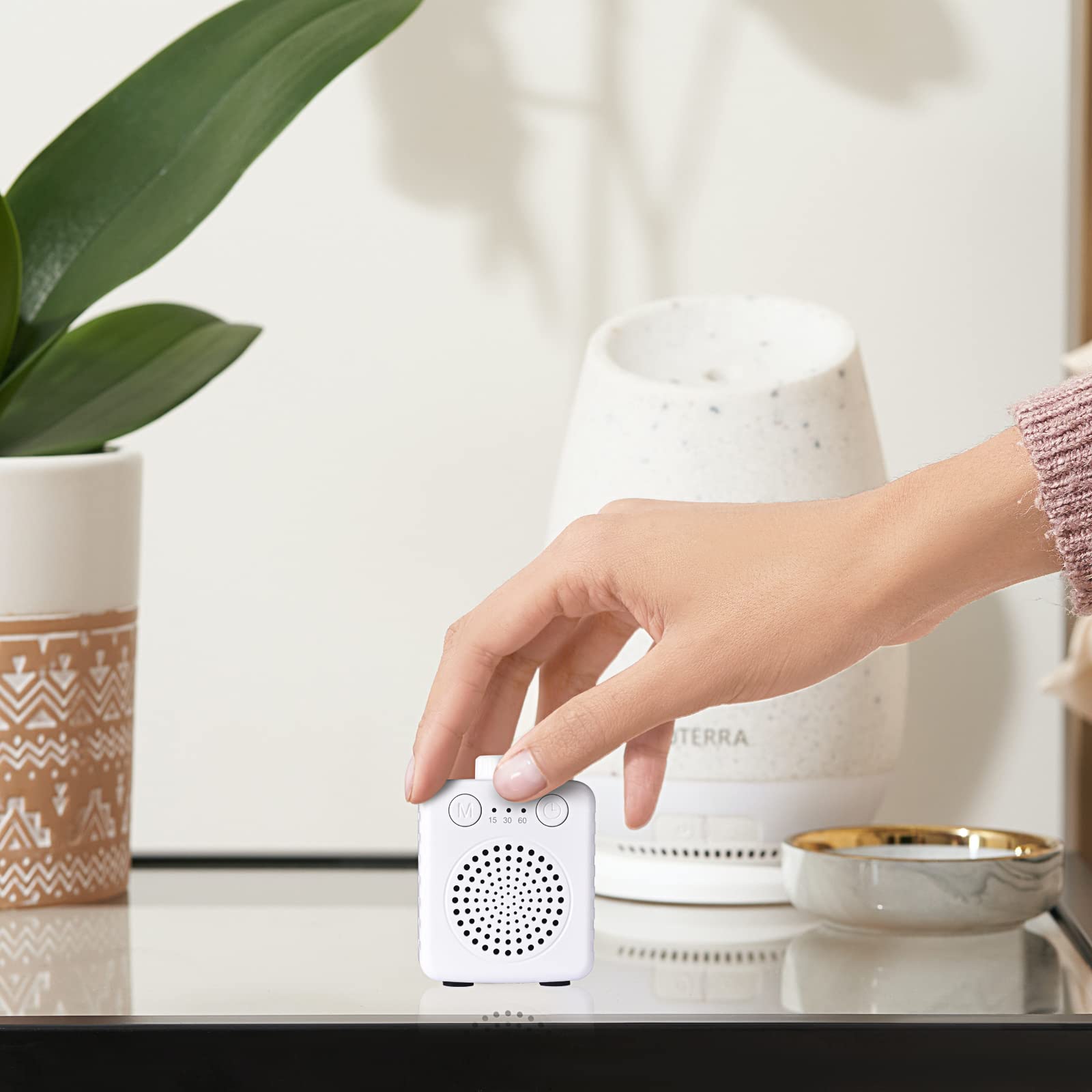 Cozy Serene Fansbe Sleep Sound Machine Travel Size Noise Portable Small ...