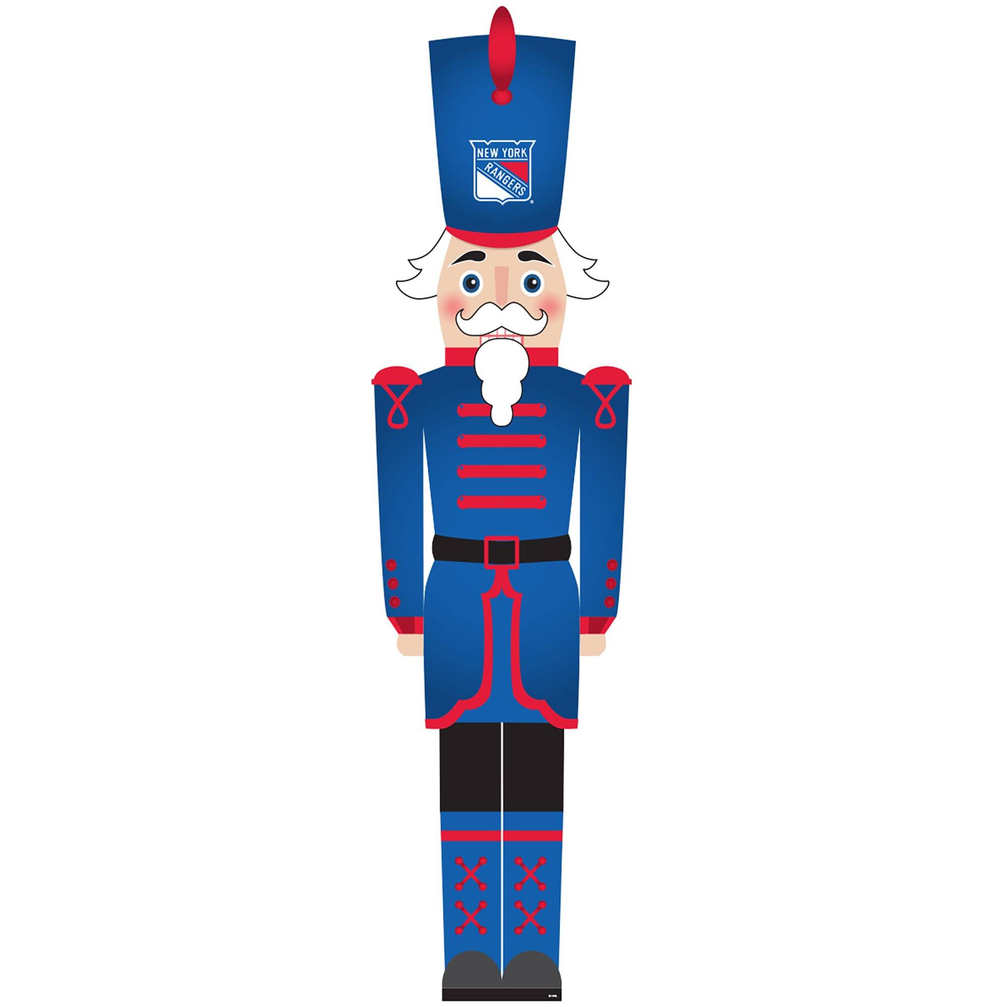 Fan Creations New York Rangers 46" Nutcracker Leaner Multicolor ...