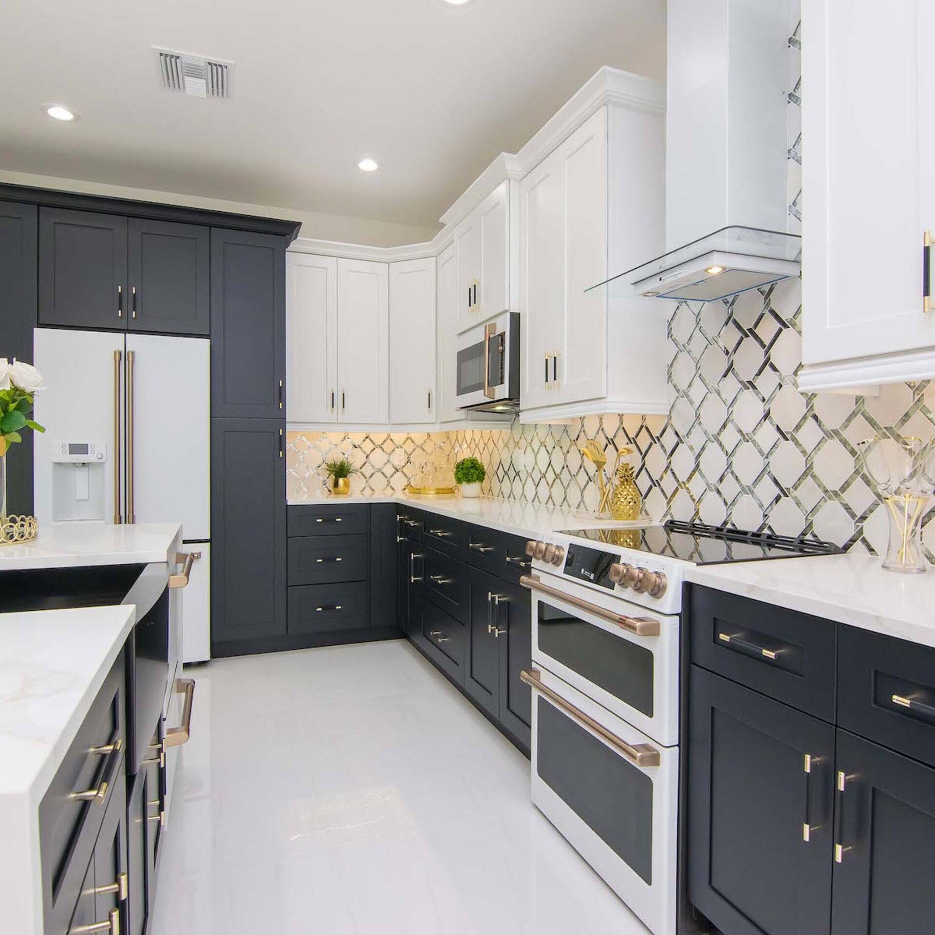 Boyel Living 12 Inch Base Cabinet with Full Overlay Door and Soft Close ...