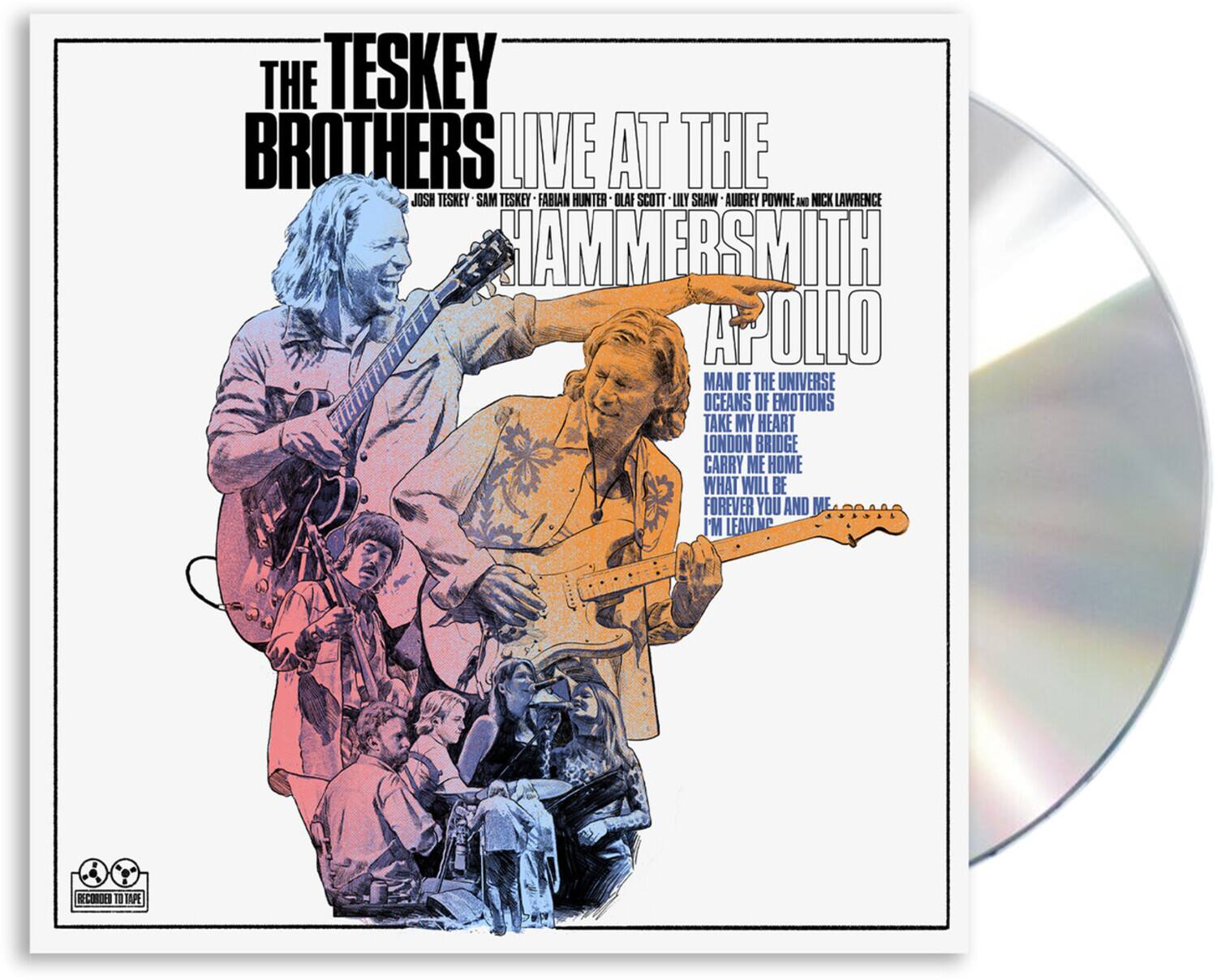 Teskey Brothers Live At The Hammersmith Apollo COMPACT DISCS [CD ...
