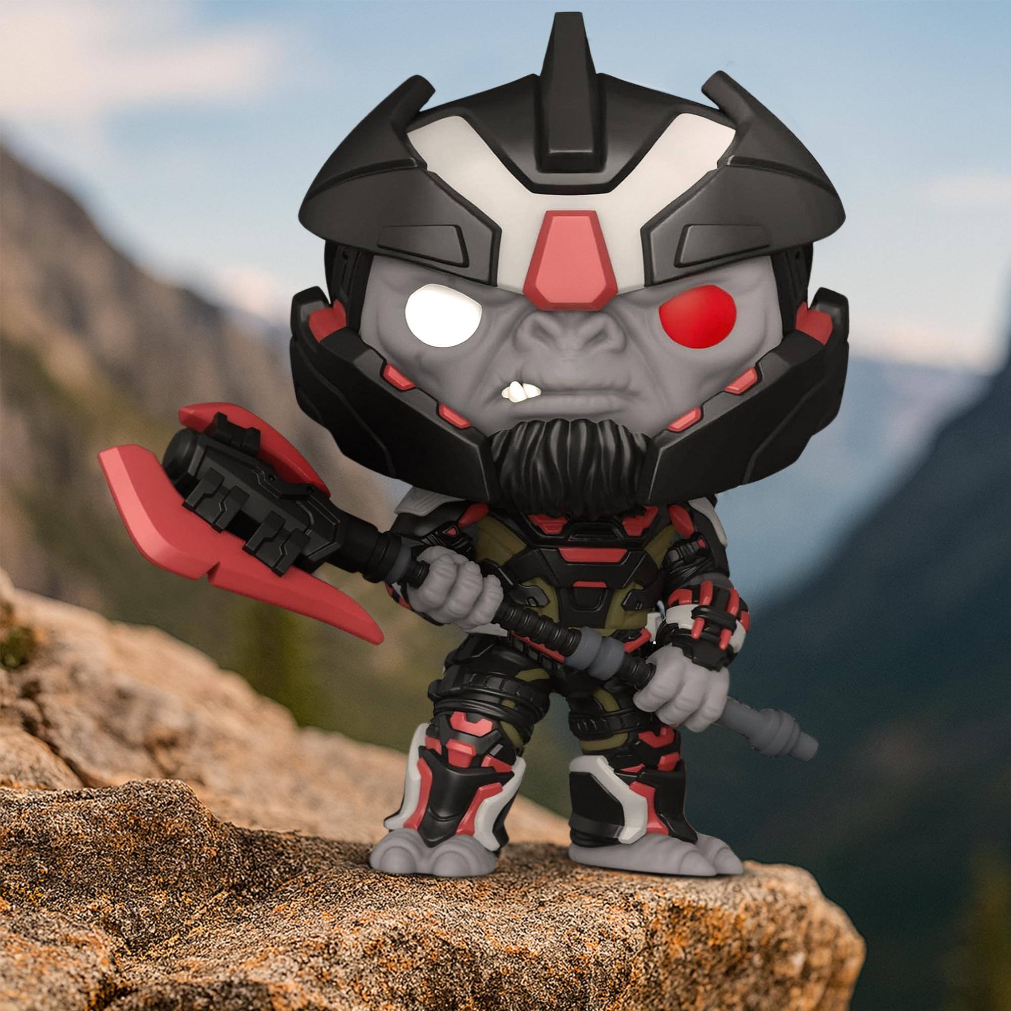 Funko POP! SUPER: Halo Infinite Escharum with Axe Multicolor ...