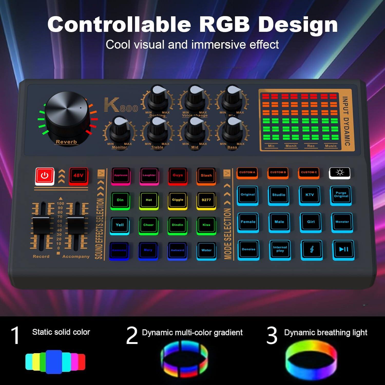 Earthley Blooms Podcast Equipment Bundle 48v Condenser Microphone With ...