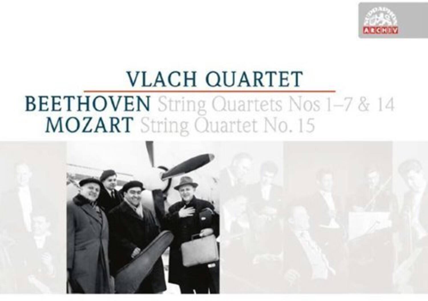 Beethoven / Mozart / Vlach / Snitil / Kodousek Beethoven: String Quartets Nos 1 7 & 14 / Mozart ...