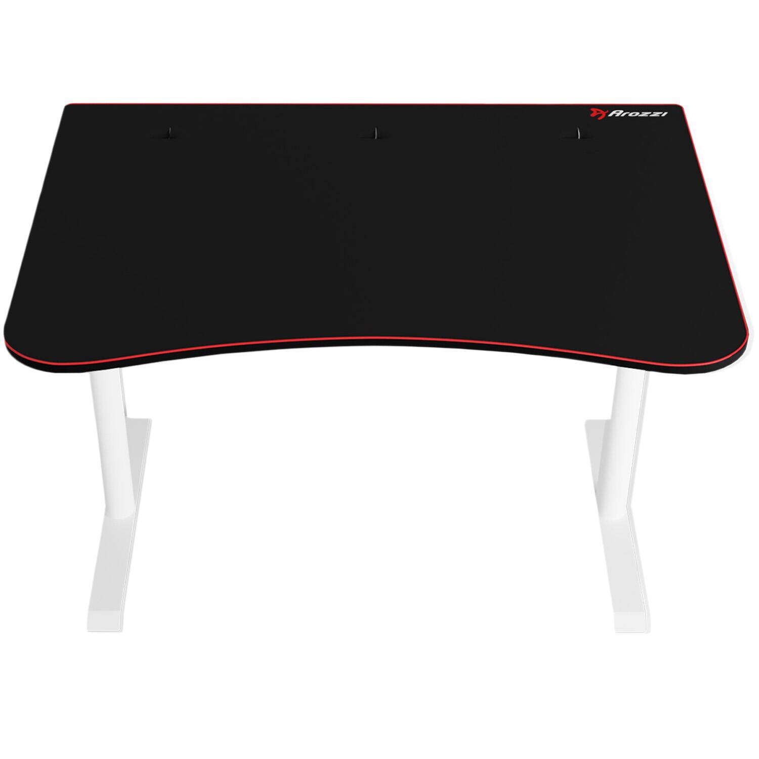 Best Buy: Arozzi Arena Fratello Gaming Desk White ARENA-FRATELLO-WT