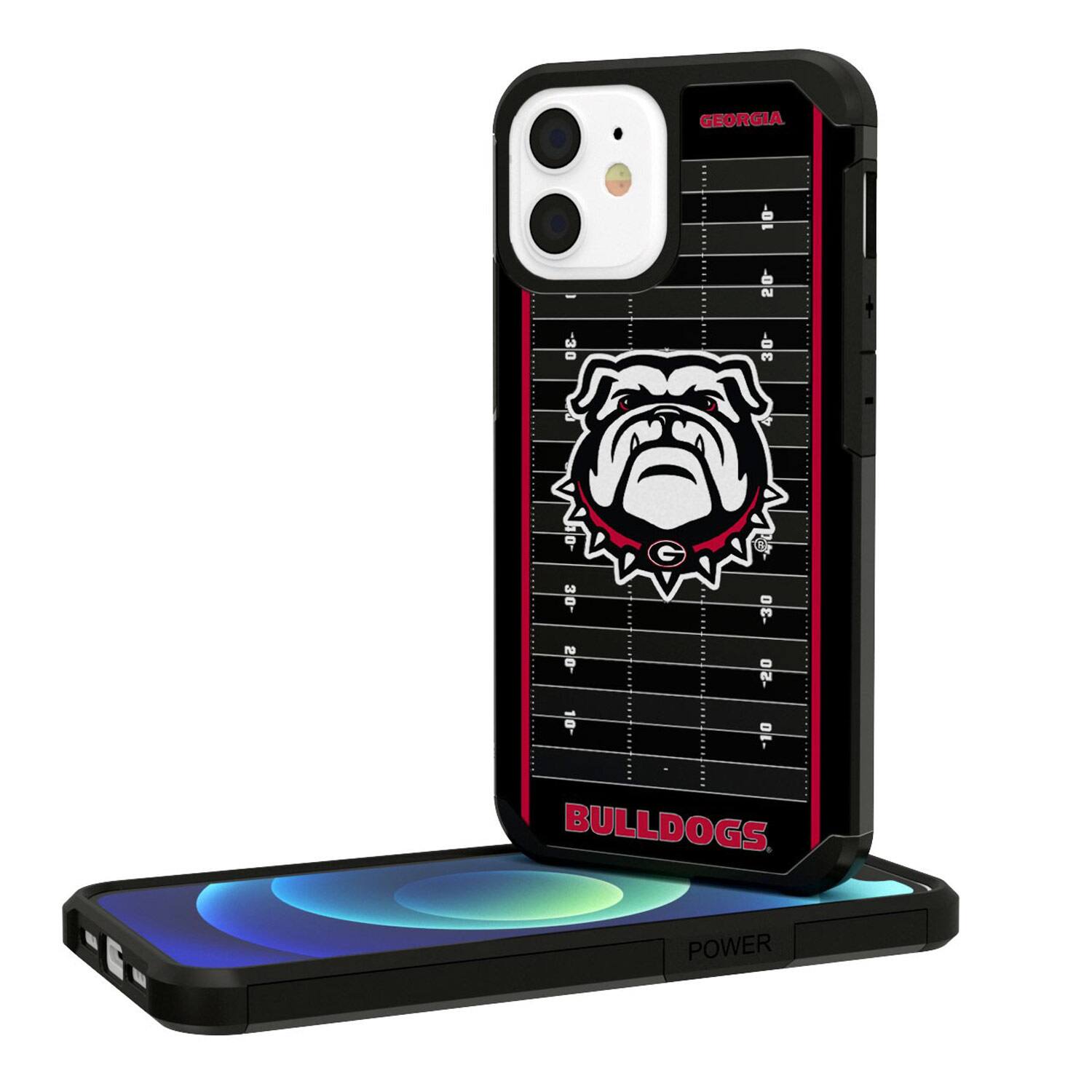 Keyscaper NCAA Georgia Bulldogs Logo Field iPhone Rugged Case 16 Pro ...
