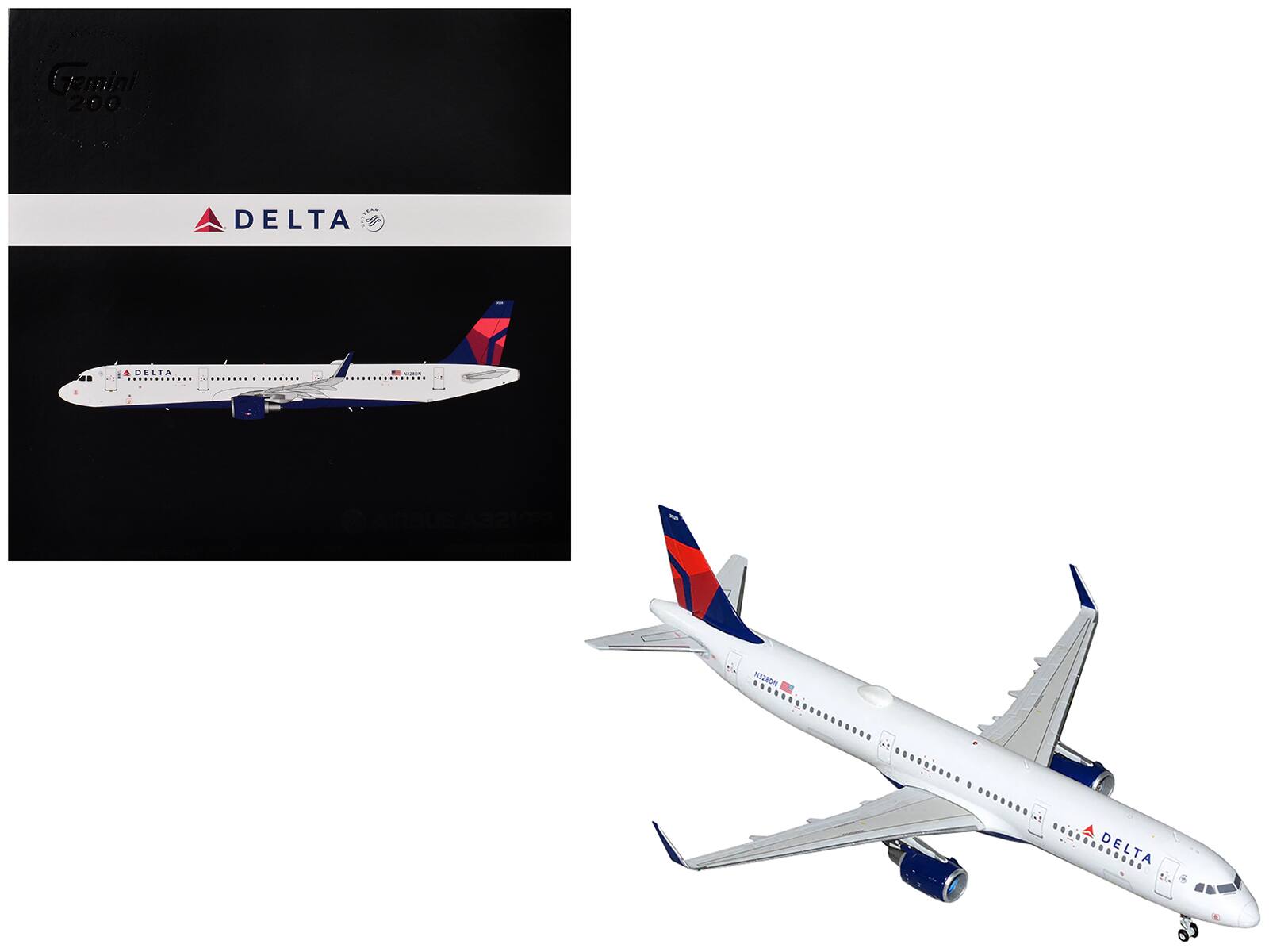 GeminiJets Airbus A321 Commercial Aircraft Delta Air Lines (N328DN ...
