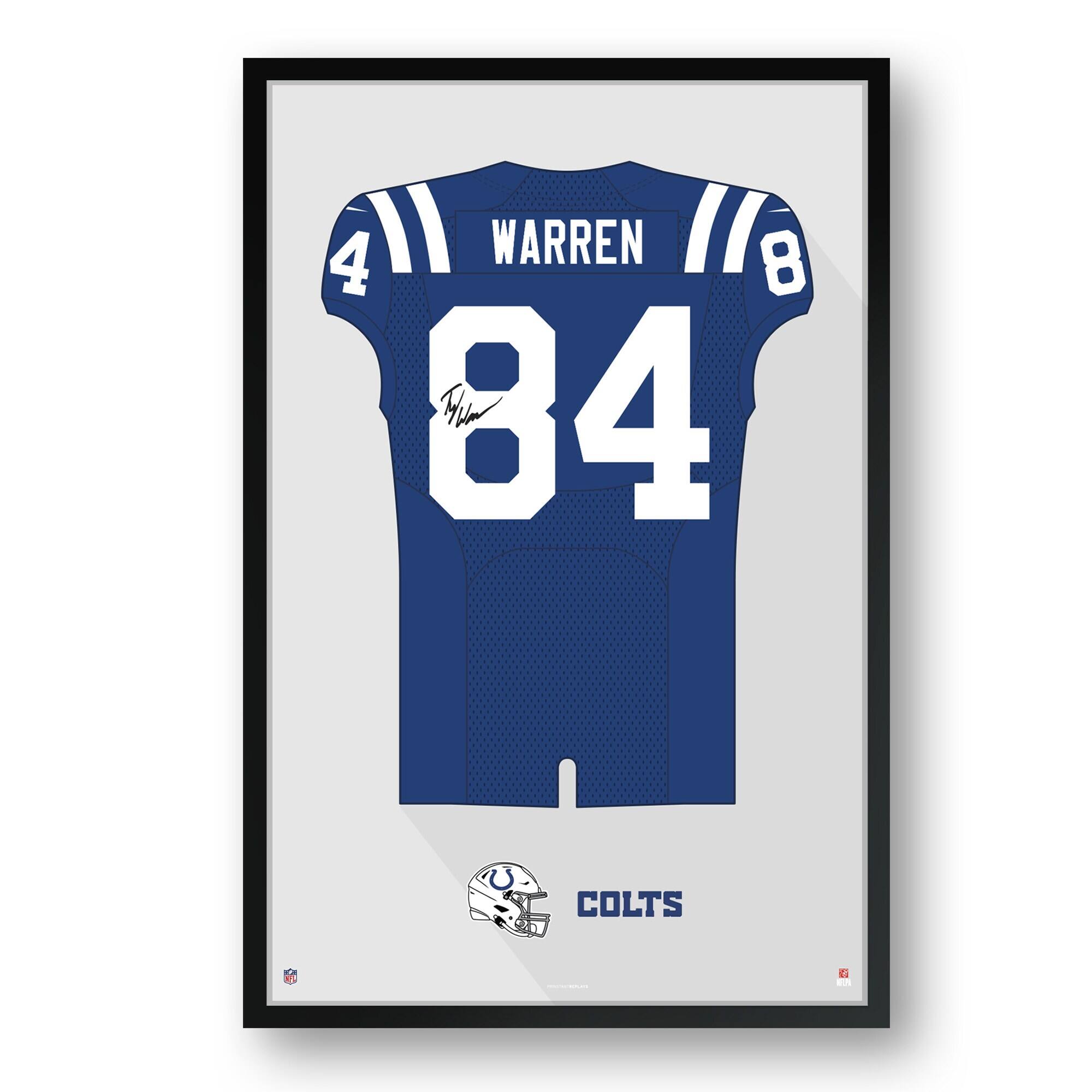 Sporticulture Tyler Warren Indianapolis Colts Facsimile Signature ...