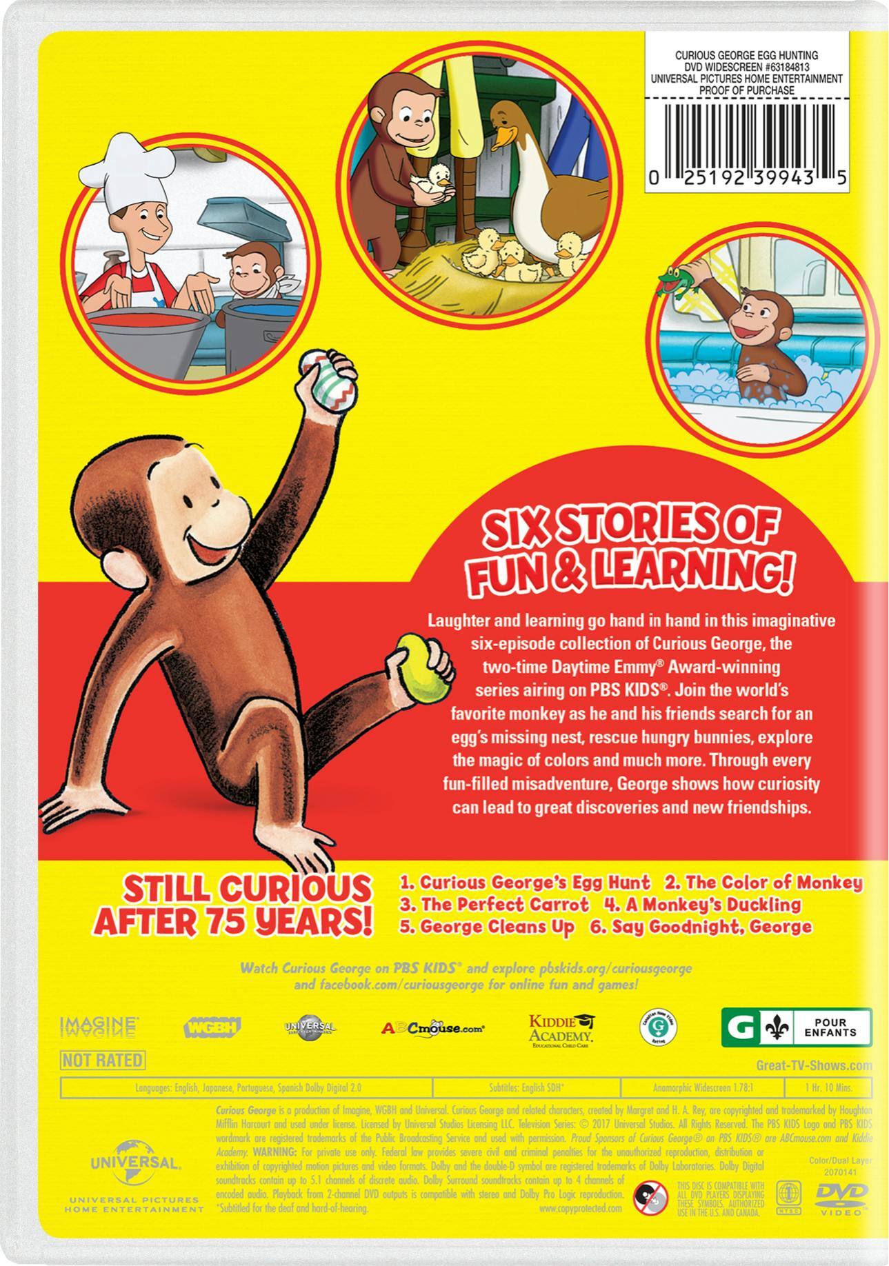 Curious George: Egg Hunting [DVD] [Standard] - Best Buy