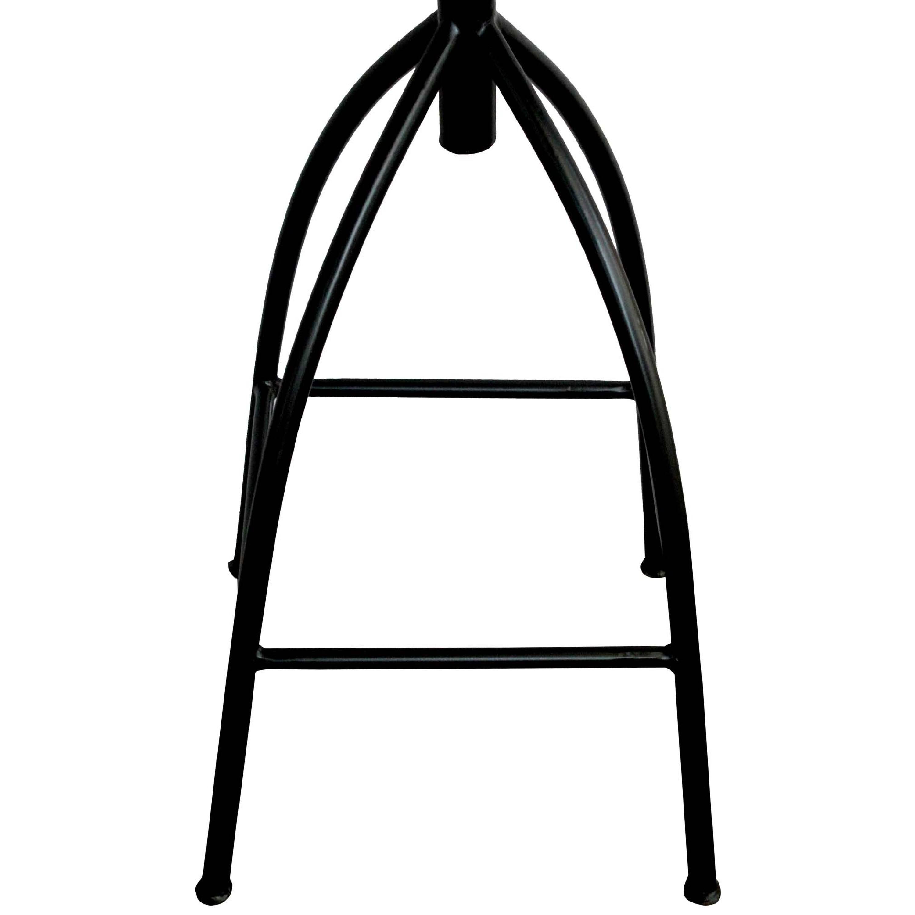 Manhattan Lane Pia 30 35 Inch Industrial Style Adjustable Swivel Bar ...