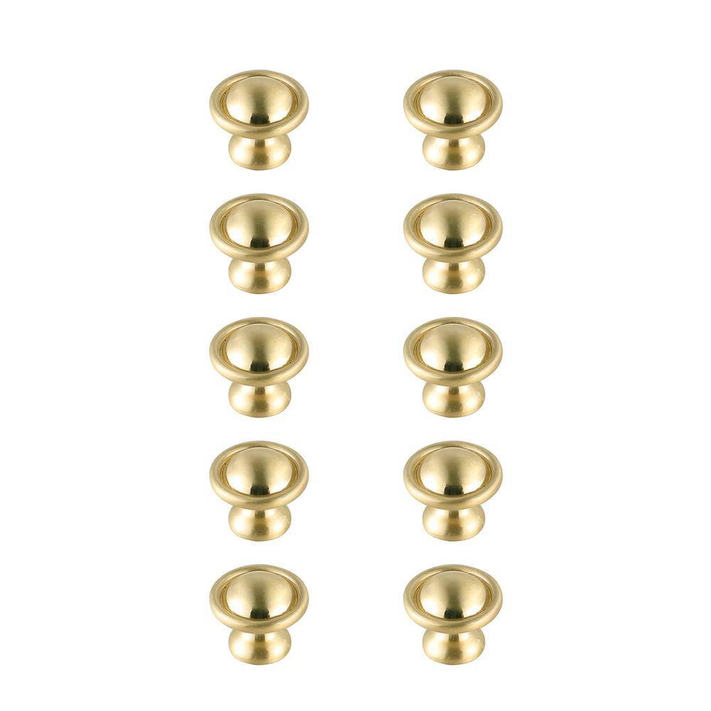 Elegant Decor Kadea 1.2" Diameter Mushroom Knob Multipack (Set of 10 ...