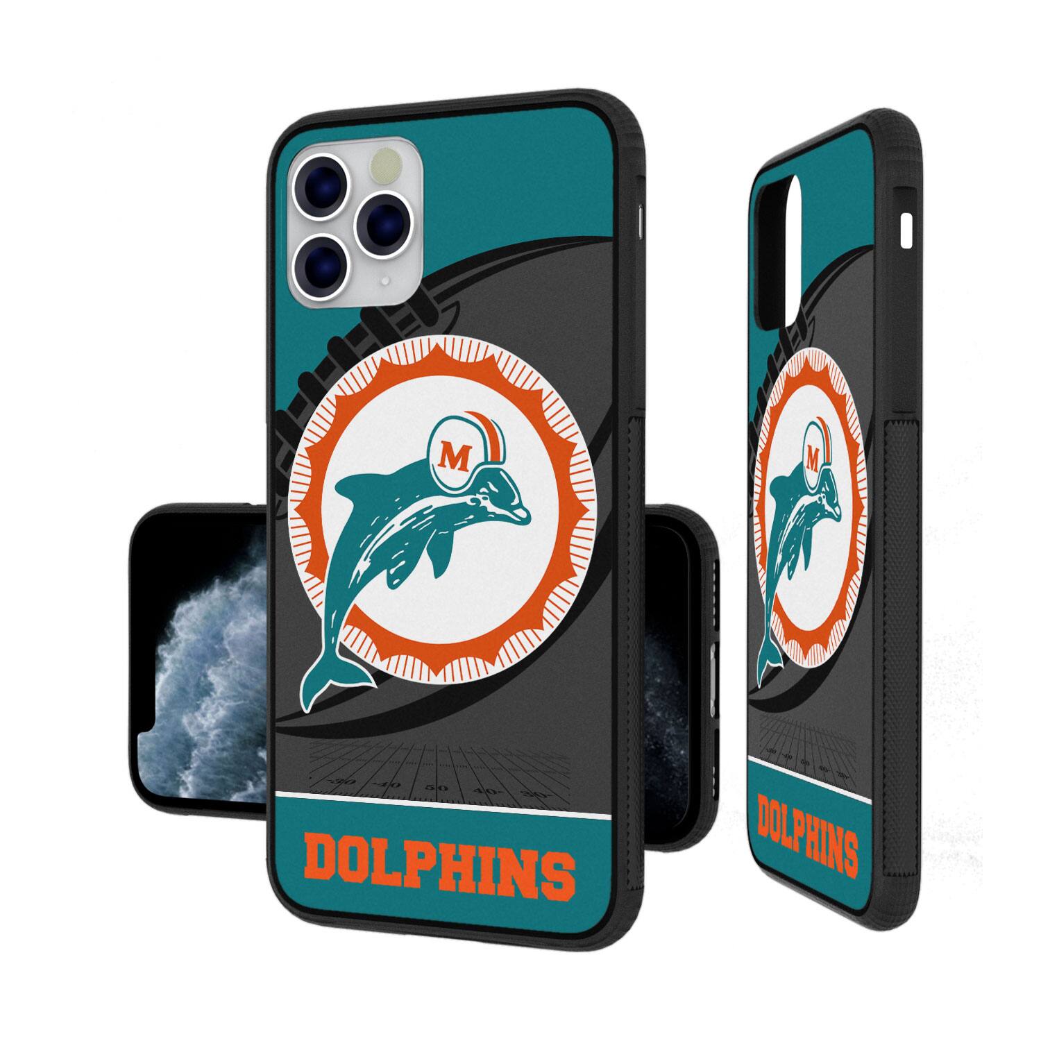 Keyscaper NFL Miami Dolphins iPhone Pastime Design Bump Case Multicolor ...