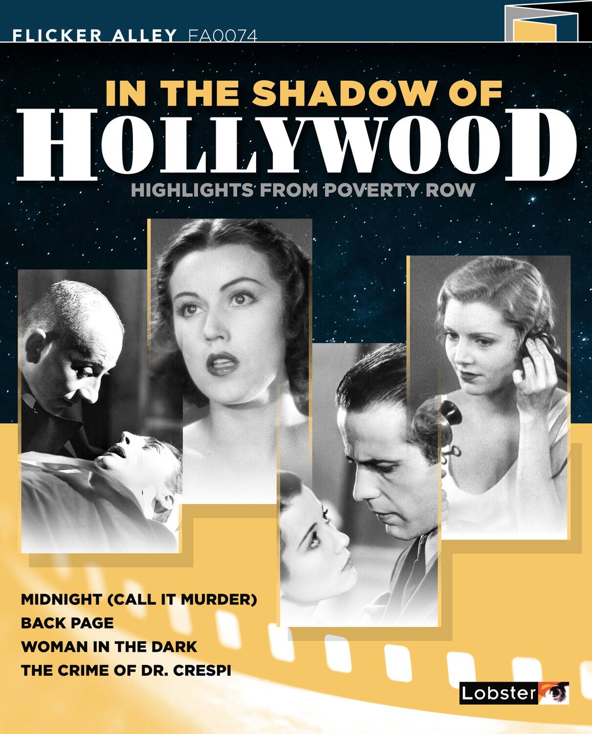 In the Shadow of Hollywood: Highlights From Poverty Row BLU RAY - Best Buy