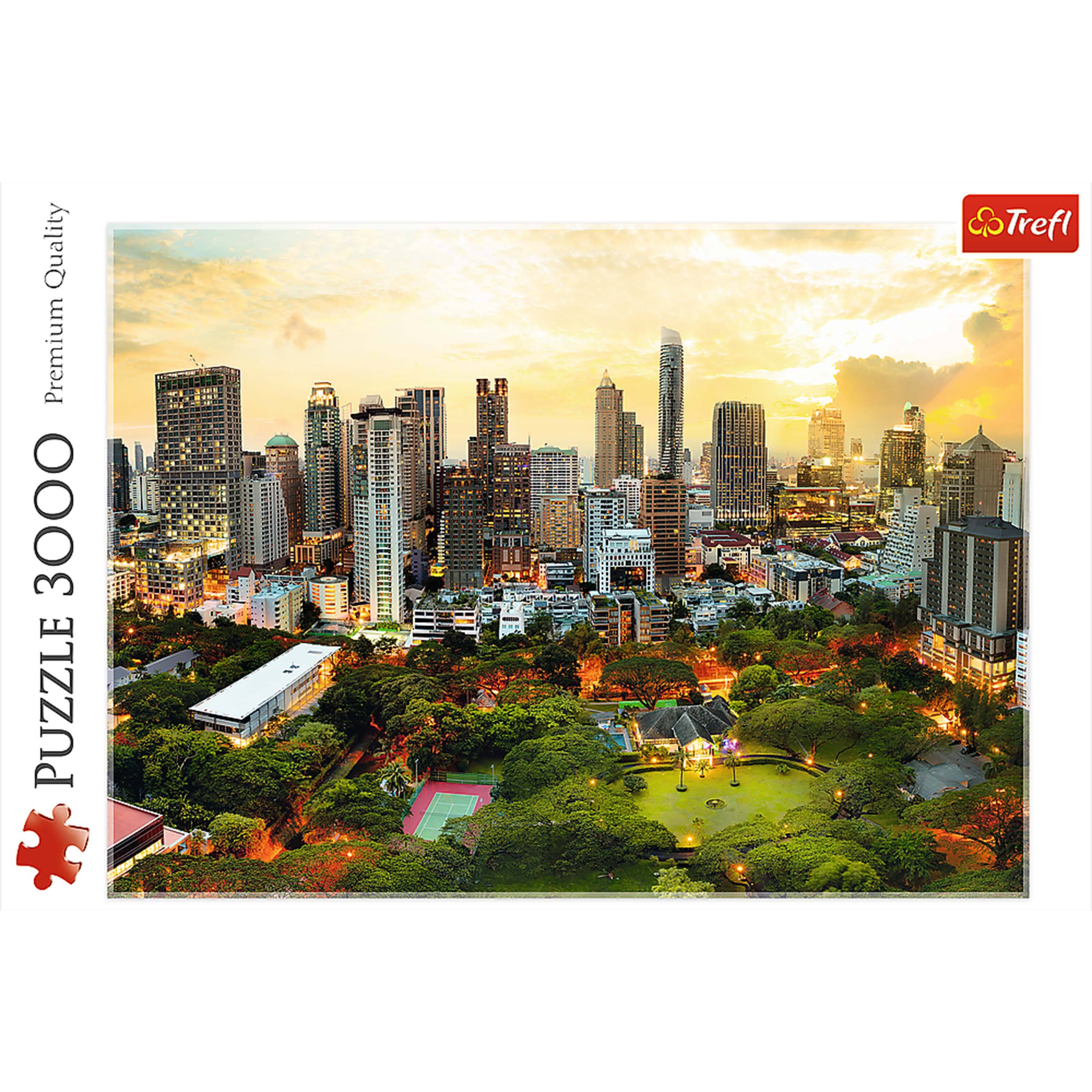 Trefl Red 3000 Piece Puzzle Sunset in Bangkok 33060 - Best Buy