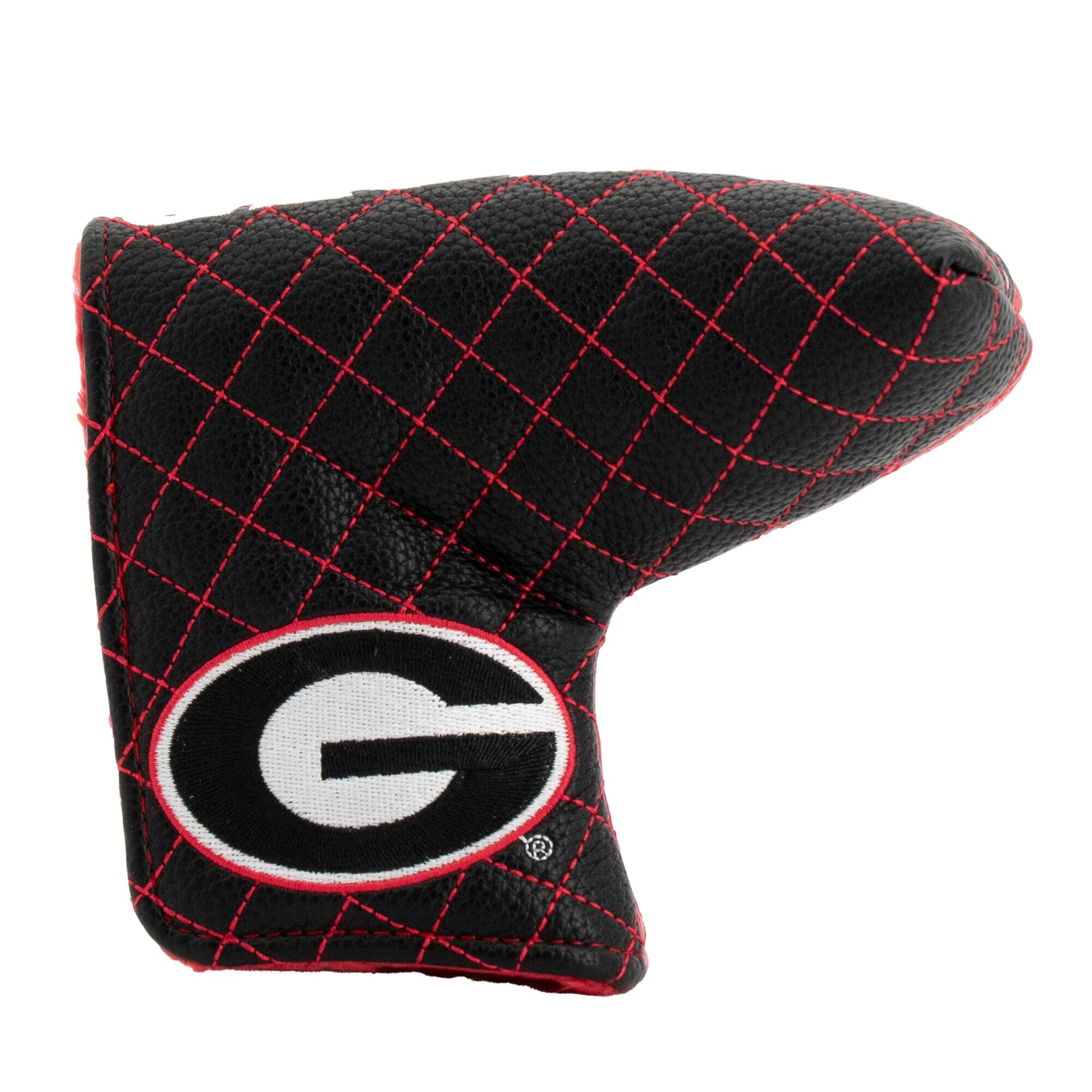 Team Golf Georgia Bulldogs Quilted Blade Putter Cover Multicolor ...