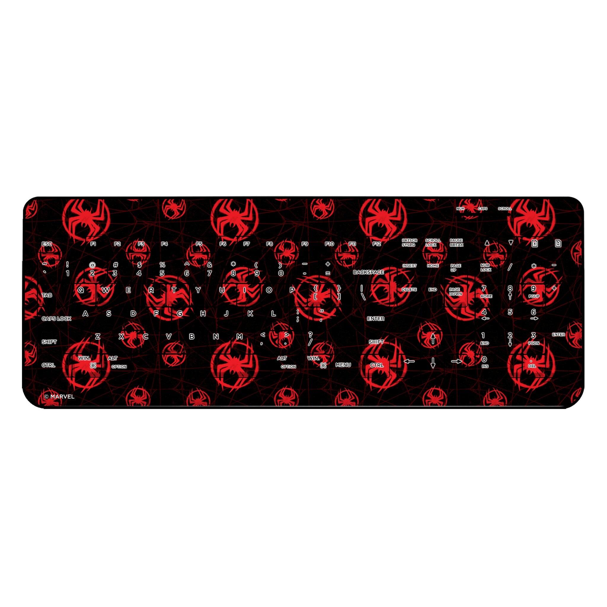 Keyscaper Marvel Pattern Wireless USB Keyboard Miles Morales K510WL - Best Buy