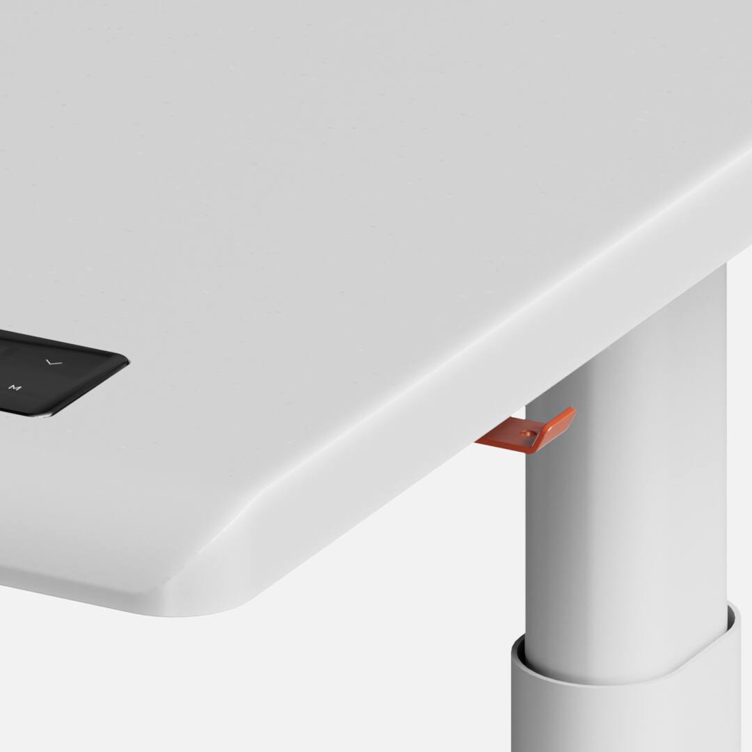 Desk 5 Electric Standing Desk Autonomous Desk 5 Pro Titanium White A450 ...