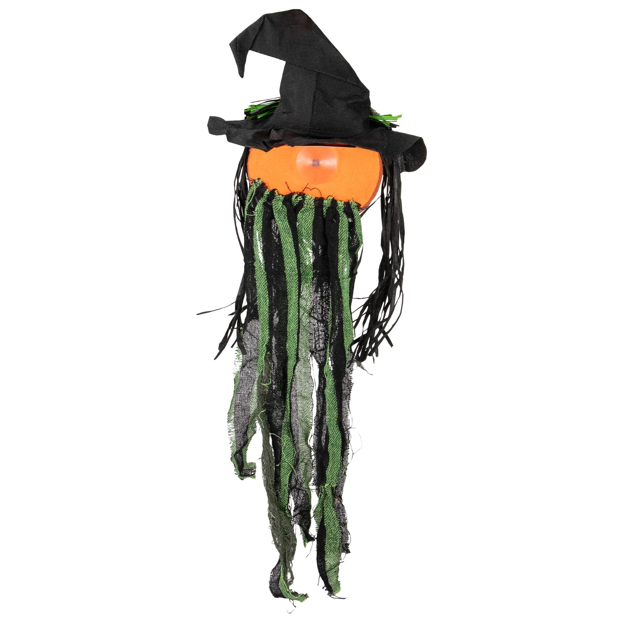 Northlight Creepy Jack O Lantern 3 D Halloween Window Decoration Orange ...