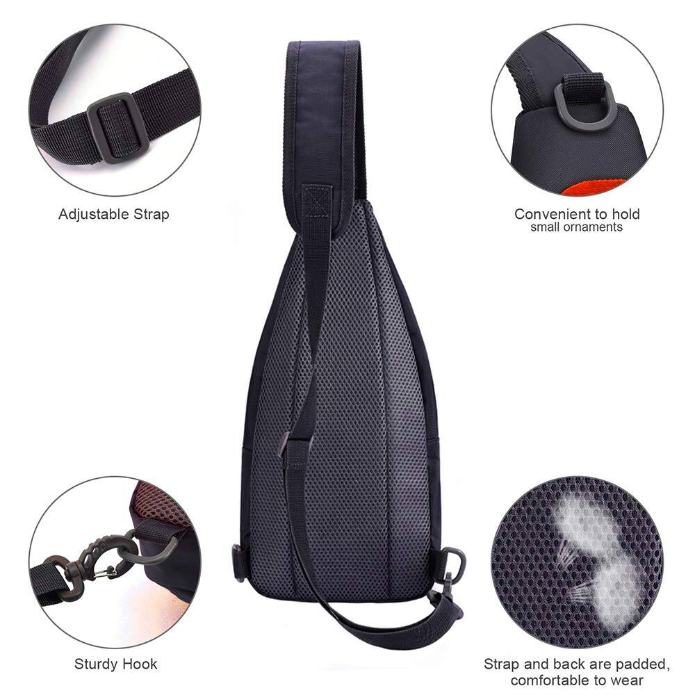 Stamp n Camp 14 Colors Lightweight Sling Backpack Bag Travel Hiking ...