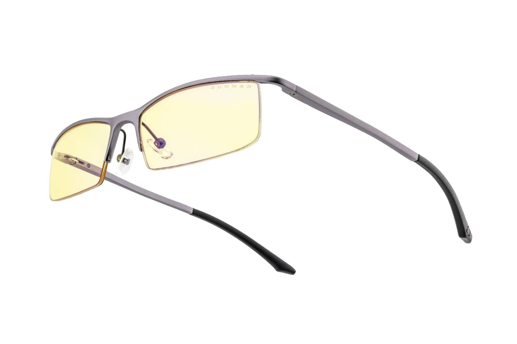 GUNNAR Computer Glasses Emissary, Amber Lens Blue Light Blocking ...