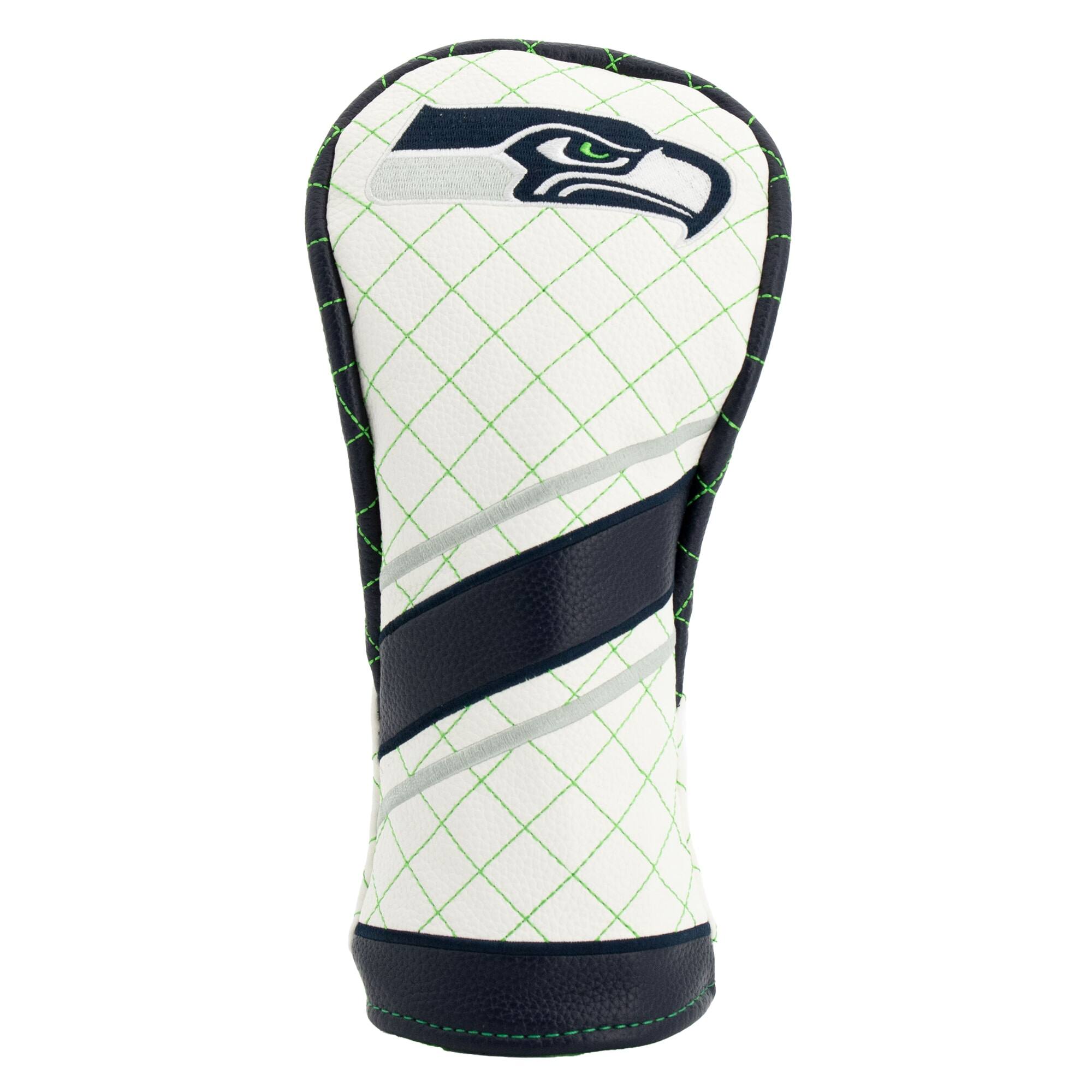 Team Golf Seattle Seahawks Striped Quilted Fairway Headcover Multicolor ...