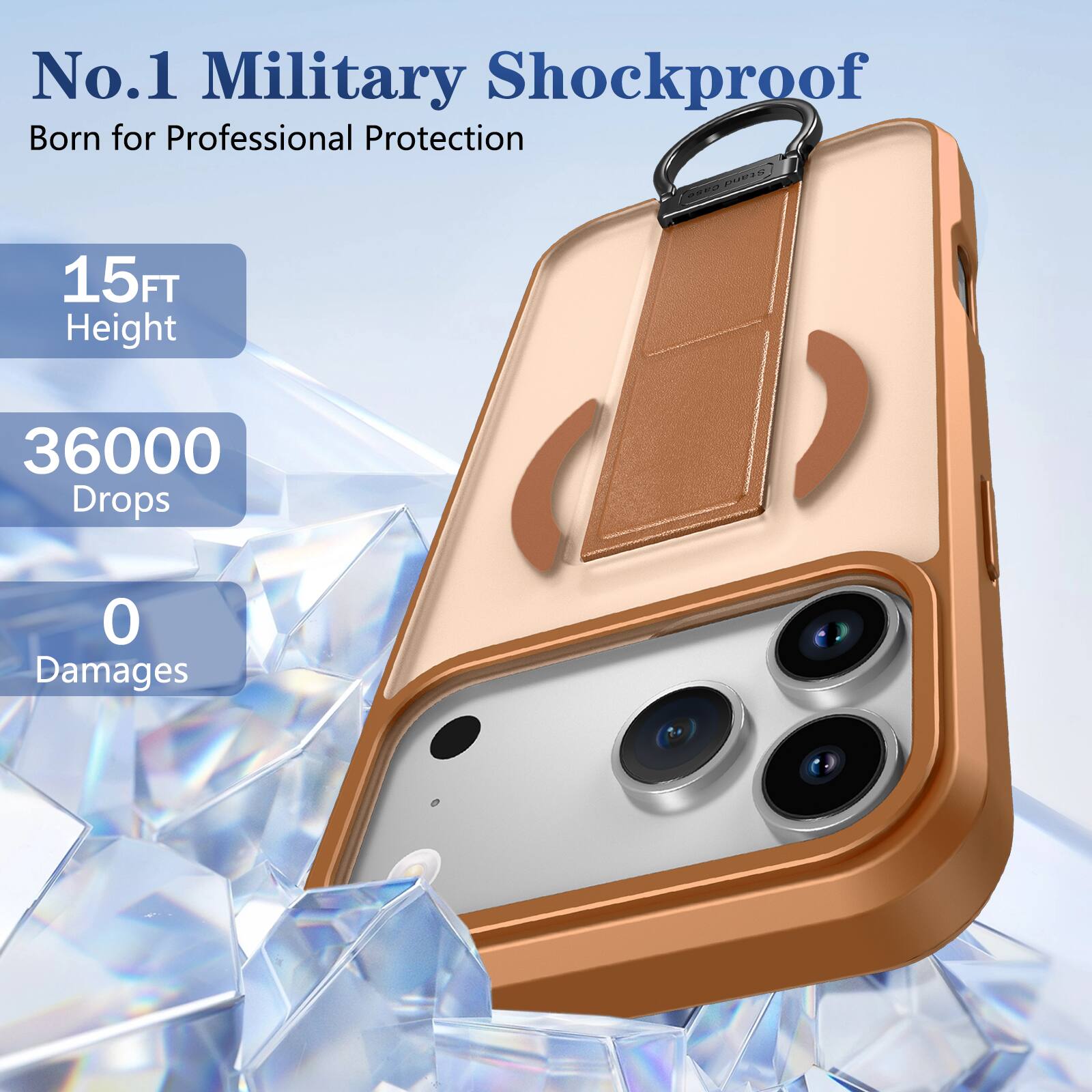 Dteck Magnetic Case for Apple iPhone 17 Pro Max,Shockproof Cover with ...
