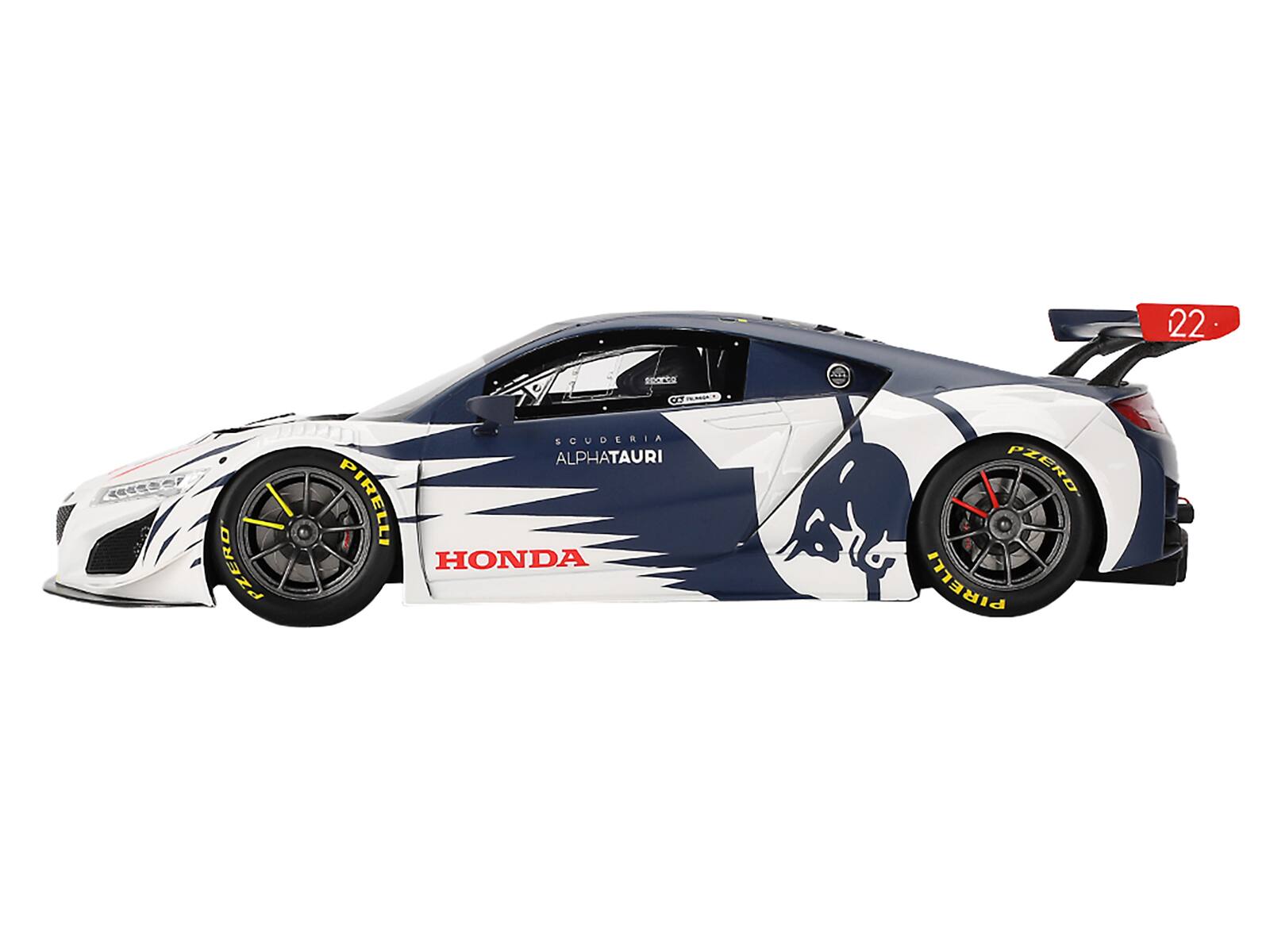 Honda NSX GT3 EVO #22 Yuki Tsunoda "AlphaTauri" "Red Bull Formula ...