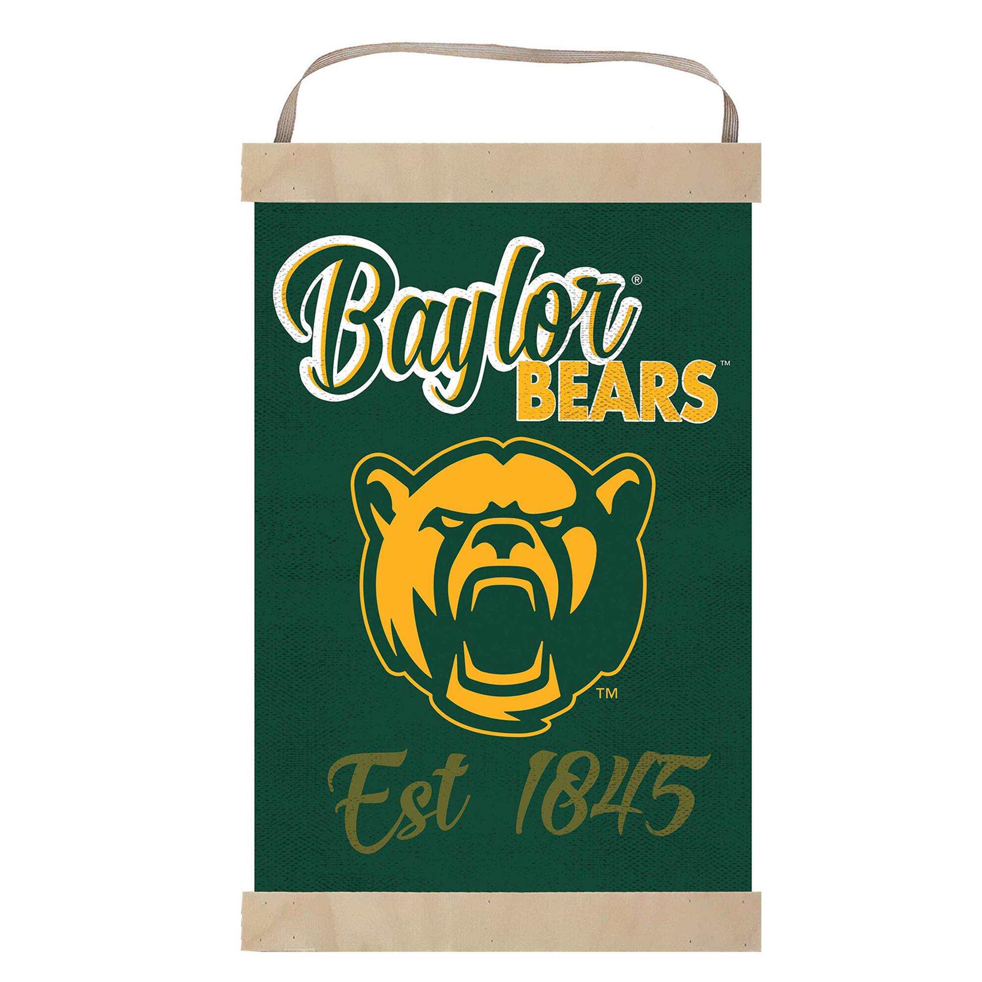 Jardine Baylor Bears 12'' x 20'' Fight Song Banner Sign Green 4966556 ...