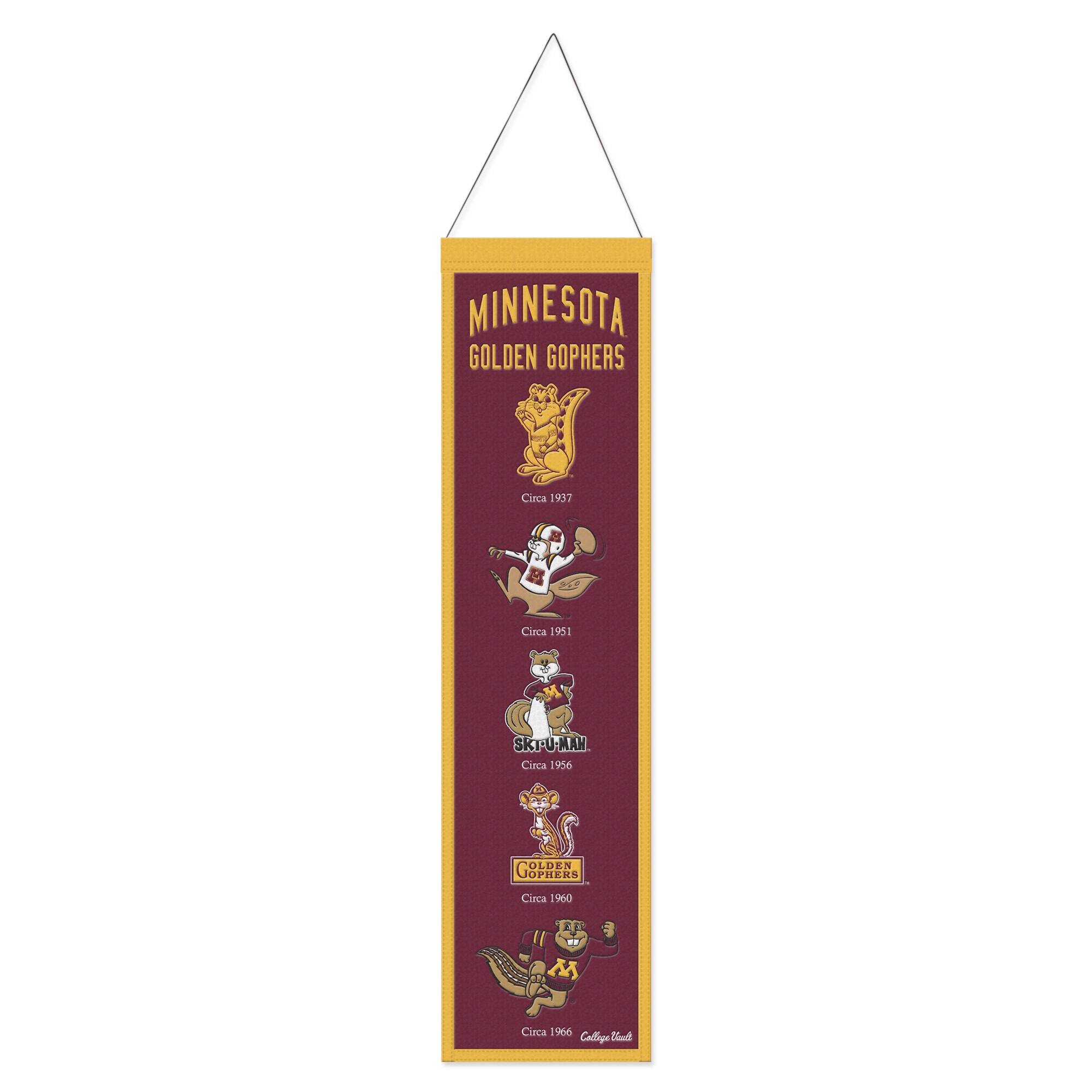 WinCraft Minnesota Golden Gophers 8" x 32" College Vault Evolution ...