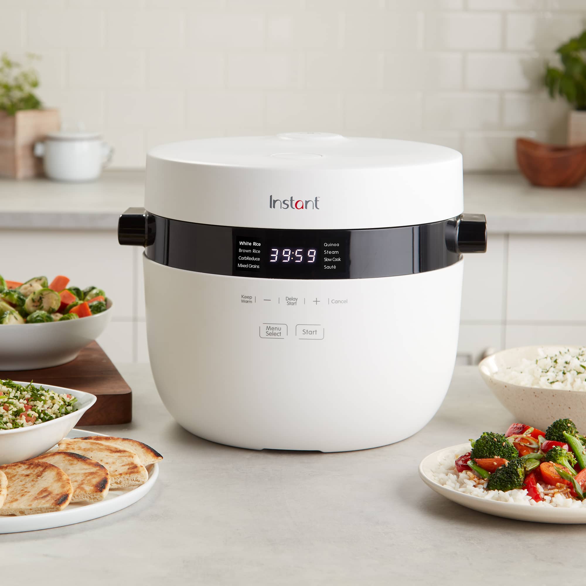 Customer Reviews: Instant Pot Instant 20-cup Multigrain Cooker White ...