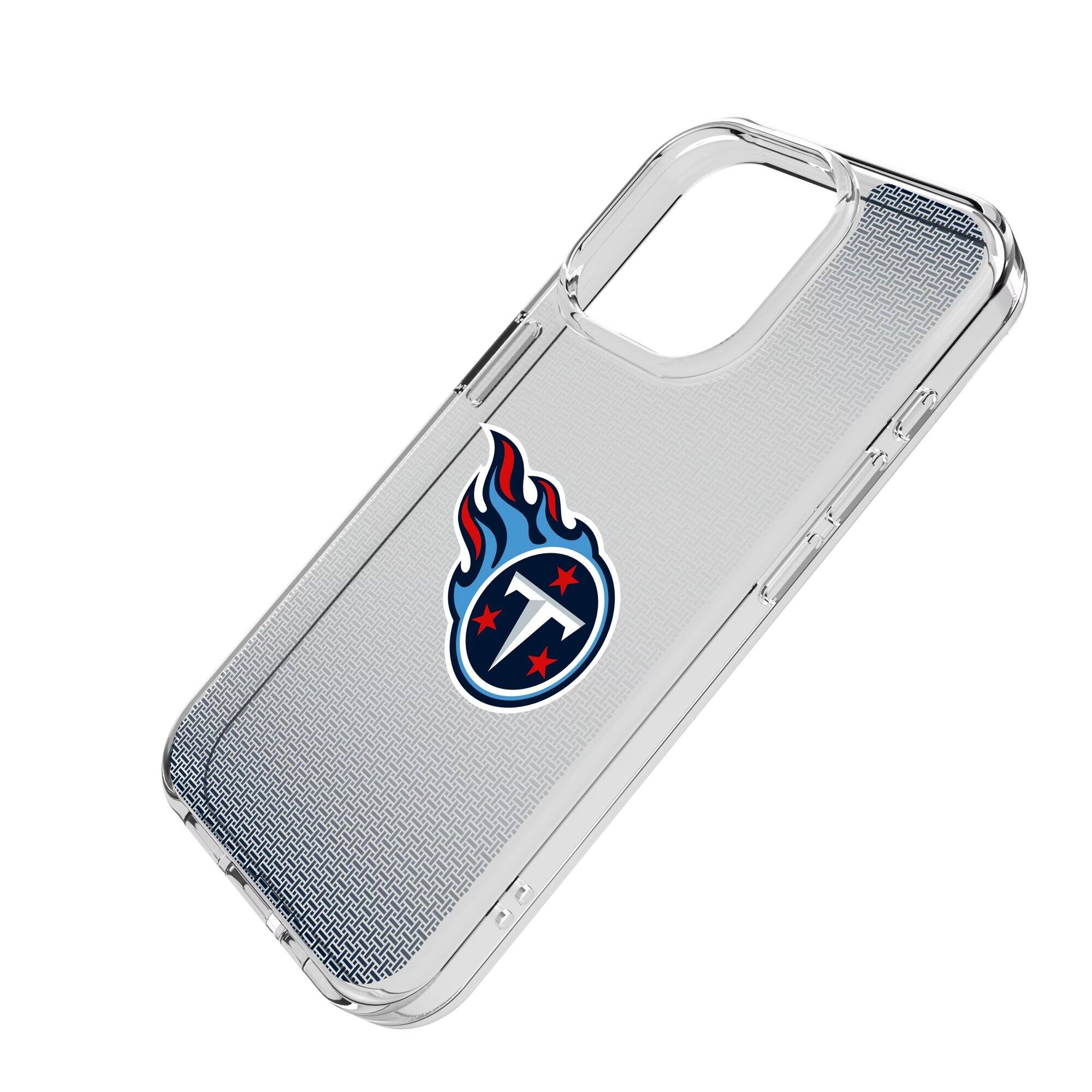 Keyscaper NFL Tennessee Titans Linen Logo iPhone Clear Case 15 Pro ...