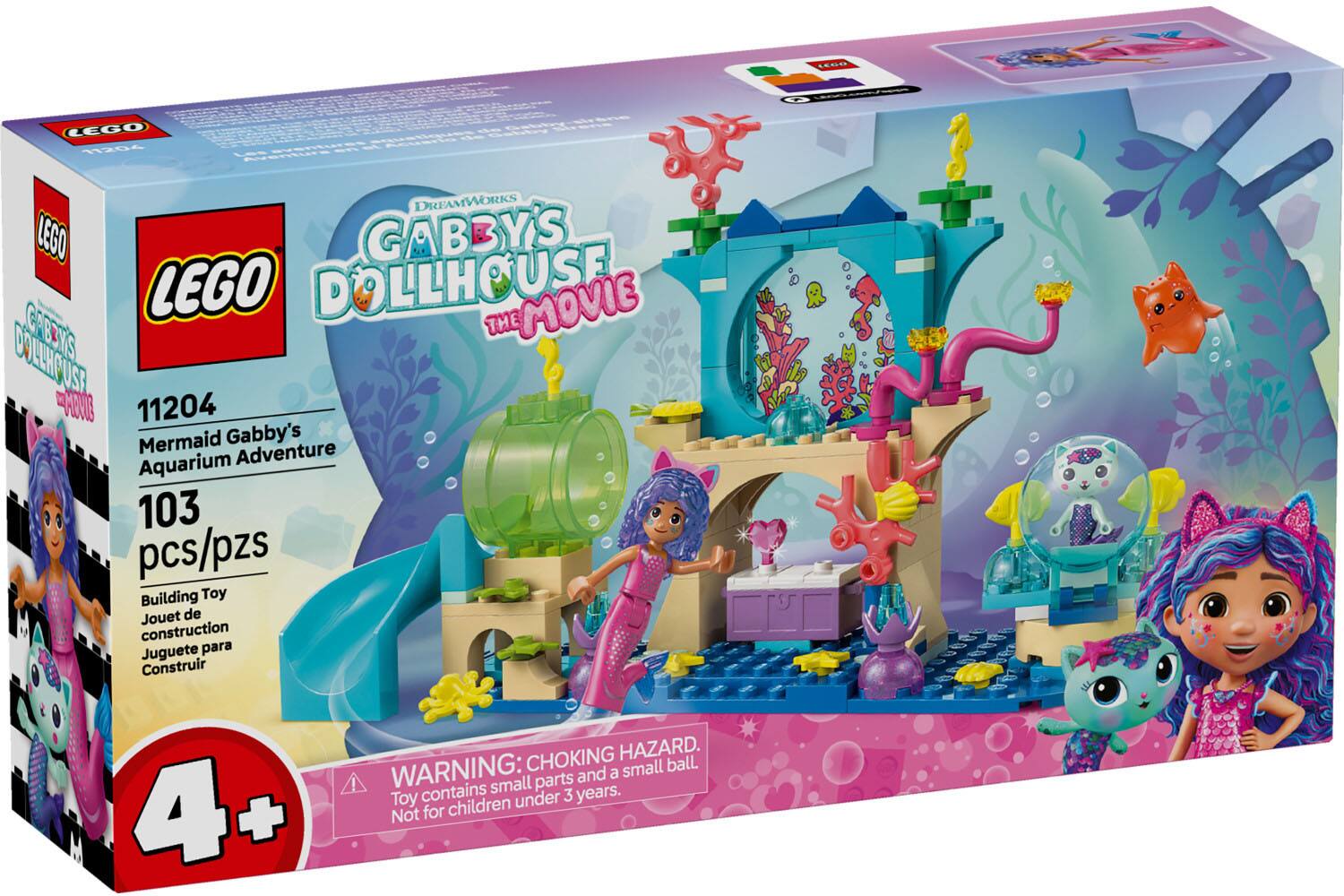 Questions and Answers: LEGO Gabby’s Dollhouse Mermaid Gabby’s Aquarium ...