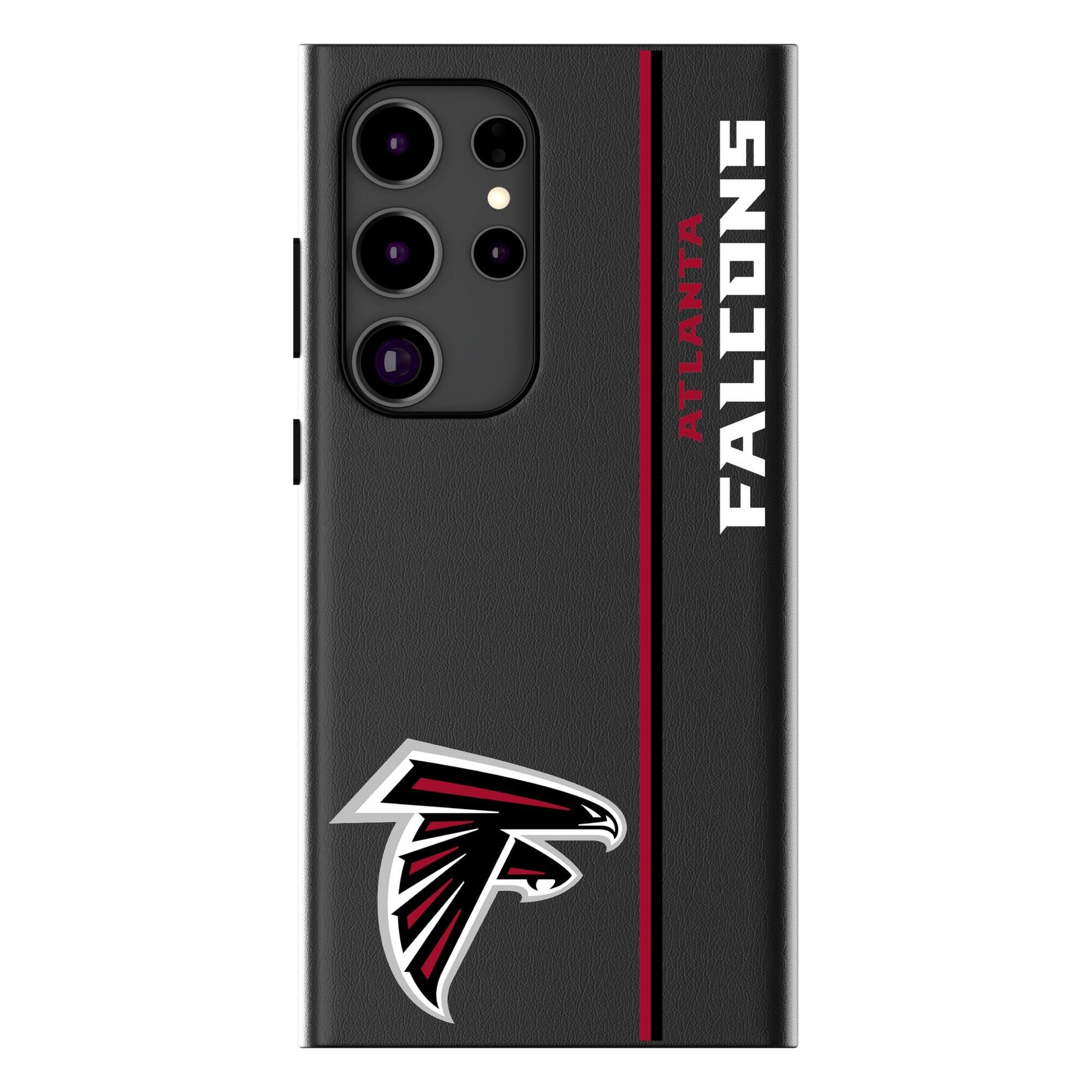 Keyscaper NFL Atlanta Falcons Galaxy Magnetic Bump Case S24 Black ...