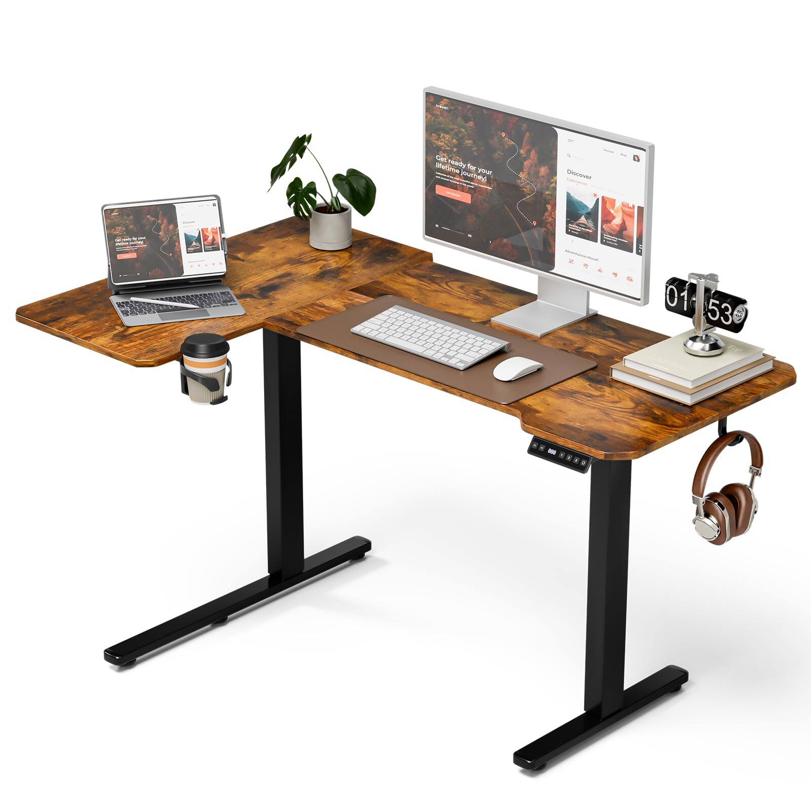 Alice Hirose - nch L Shaped Standing Desk Adjustable Height,Gaming ...