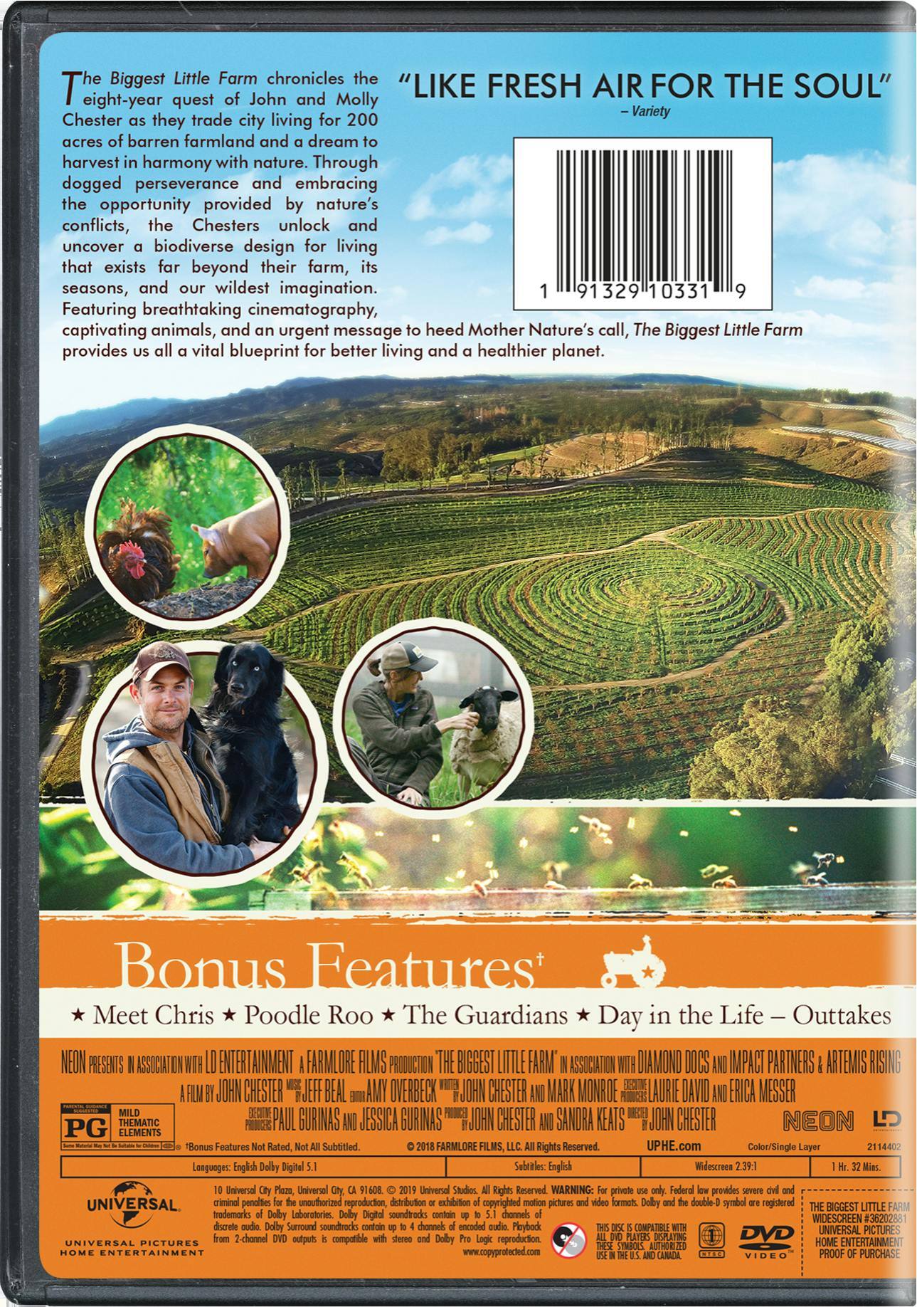 The Biggest Little Farm [DVD] [Standard] - Best Buy